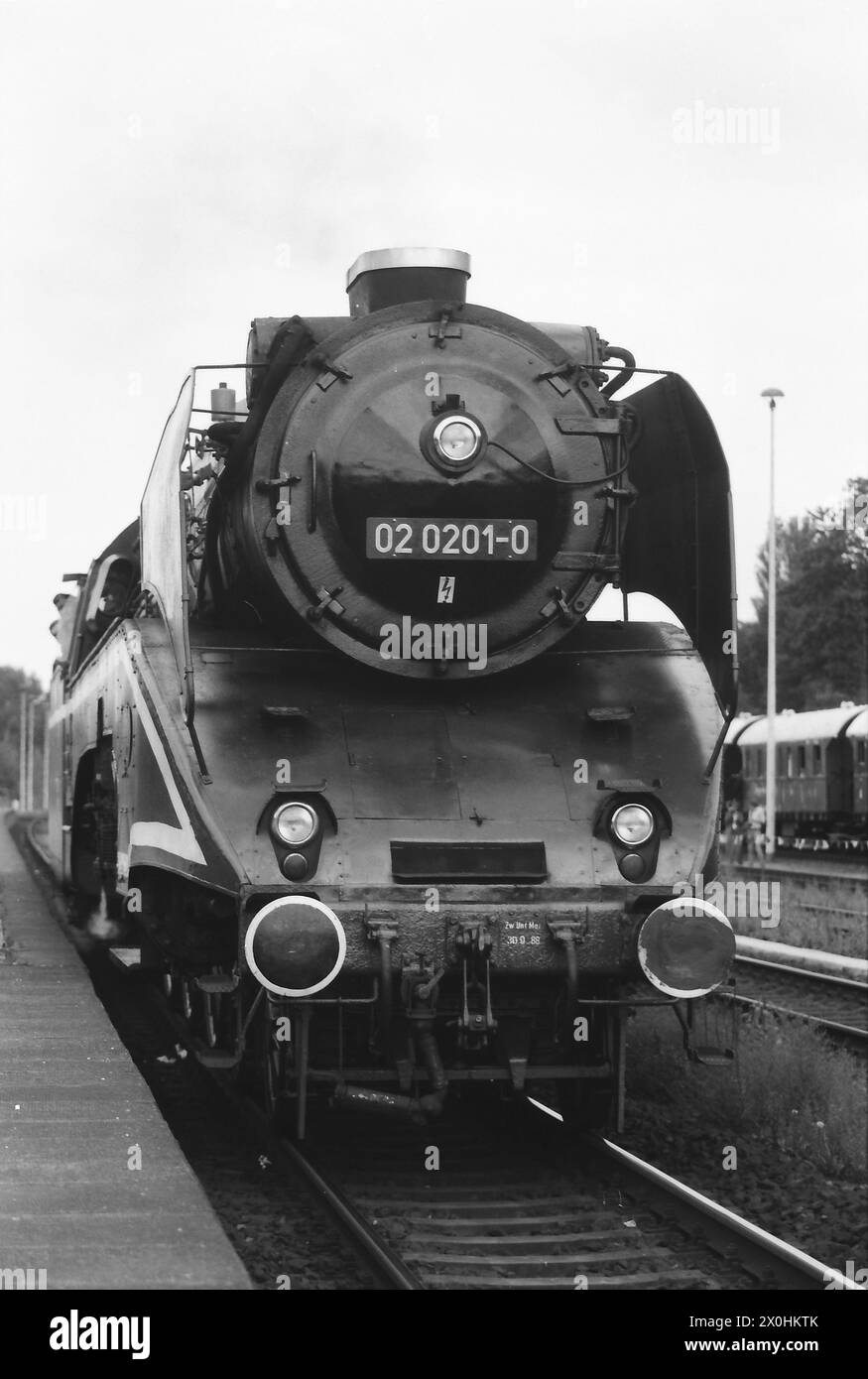 Br 02 0201 0 express steam locomotive hi-res stock photography and ...