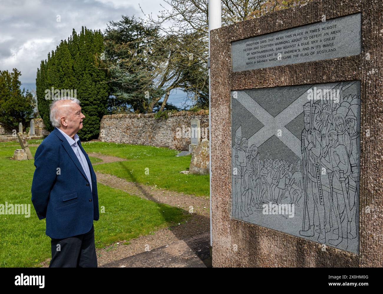 National Flag Heritage Centre, Athelstaneford, Scotland, UK, 12 April ...