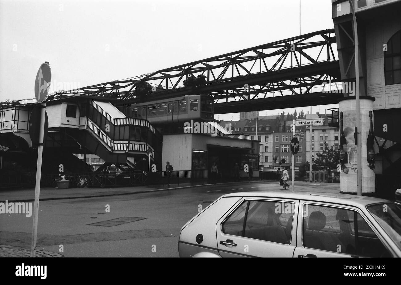 The Wuppertal suspension railroad is world-famous. [automated ...