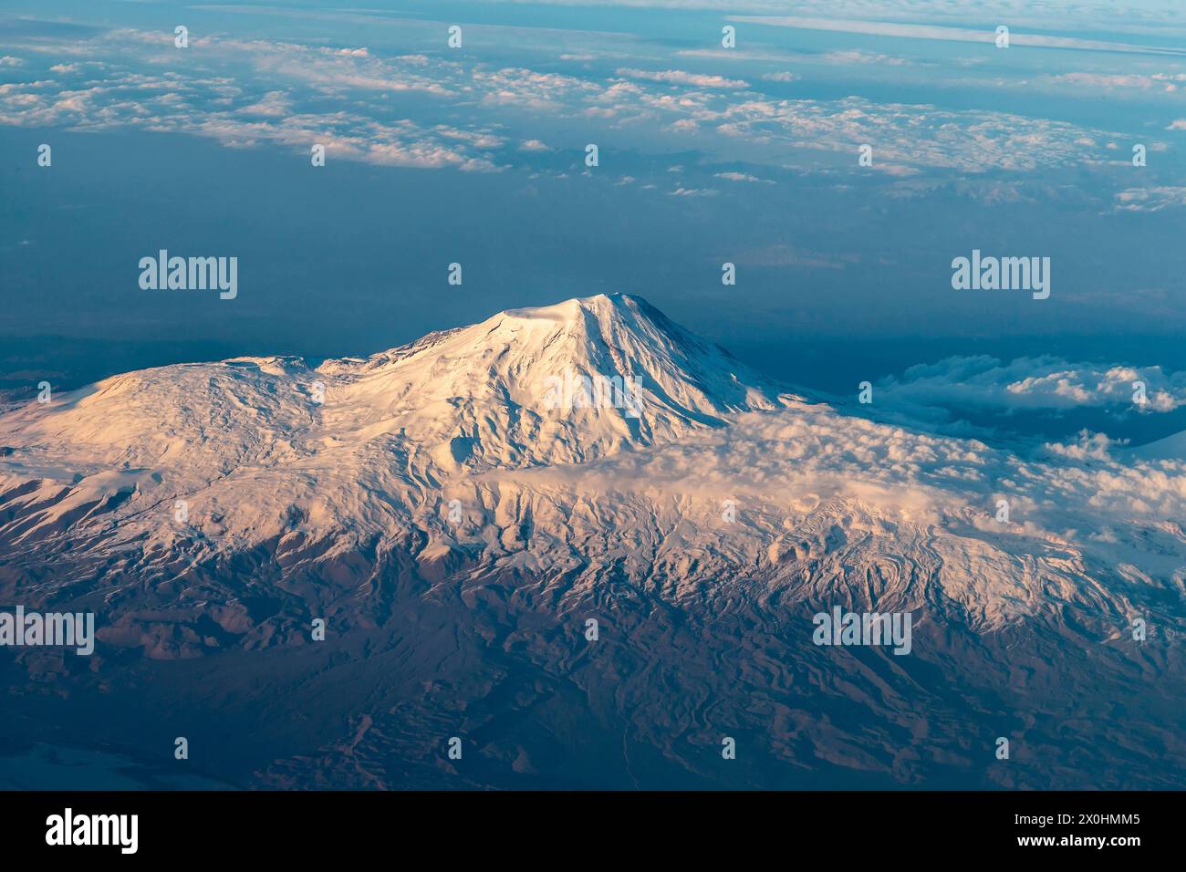 Window view over Romania from Malaysia Airlines Berhad Airbus A350 on ...