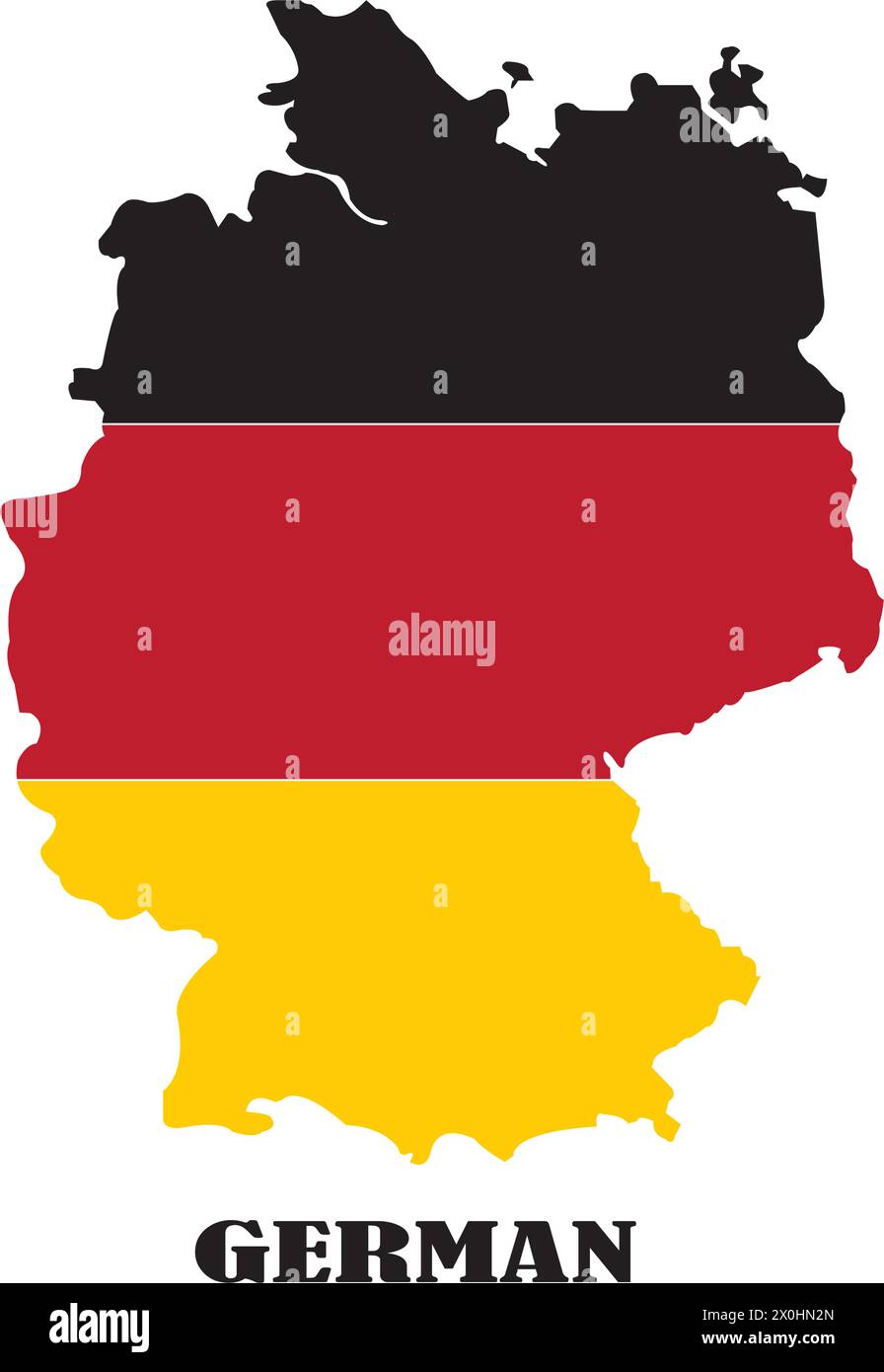germany map icon vector illustration symbol design Stock Vector Image ...