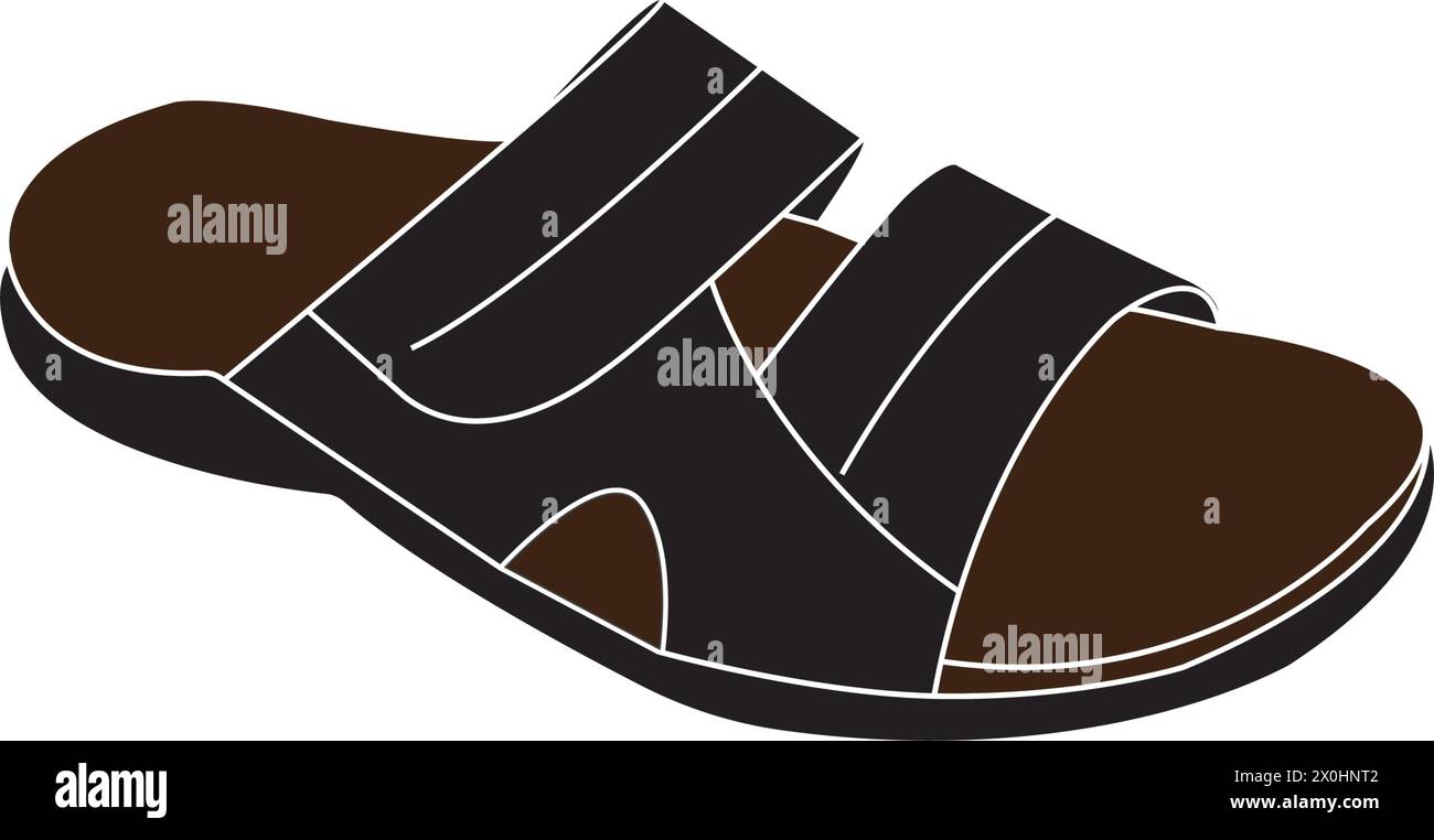 Fashionable mens shoes Stock Vector Images - Alamy