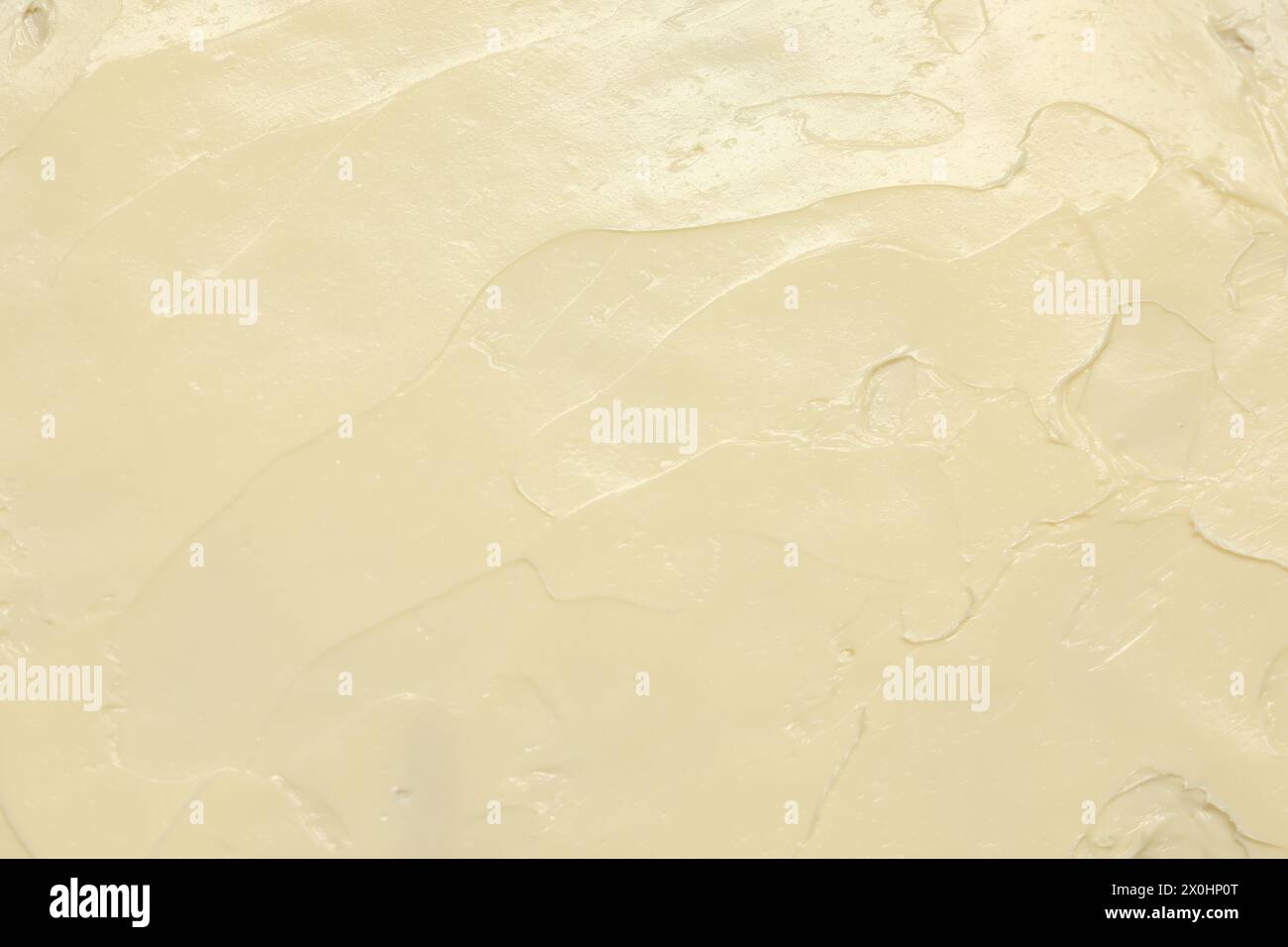 Texture of fresh natural butter as background, top view Stock Photo - Alamy