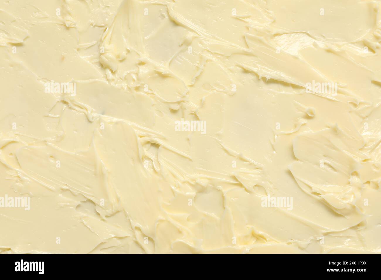 Texture of fresh natural butter as background, top view Stock Photo - Alamy