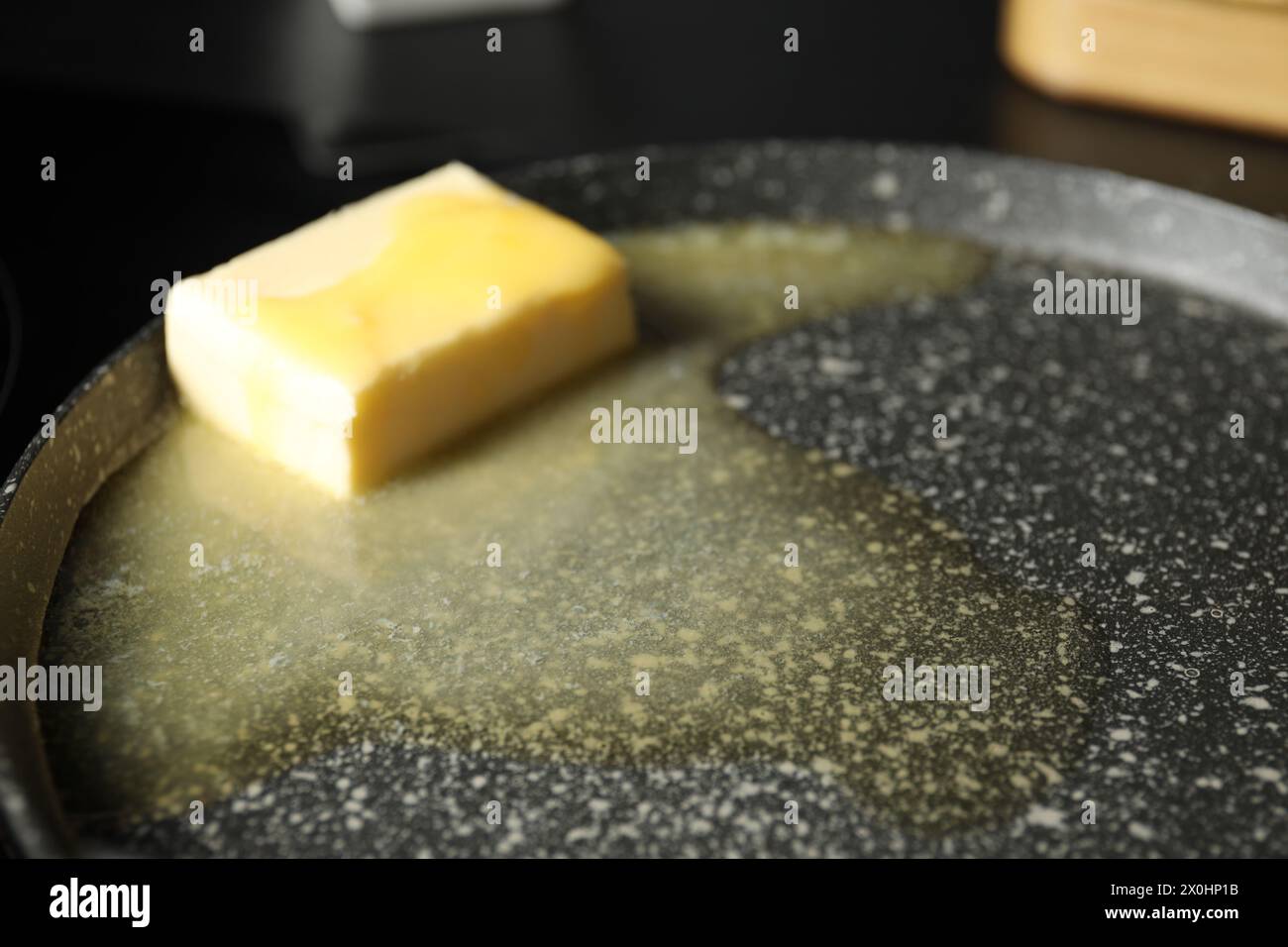 Melting butter in frying hi-res stock photography and images - Alamy