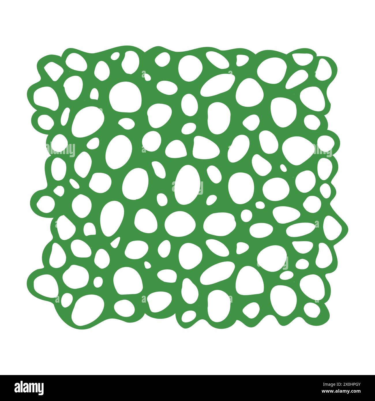 Cellular Structure Pattern From Oval Elements Stock Vector Image And Art