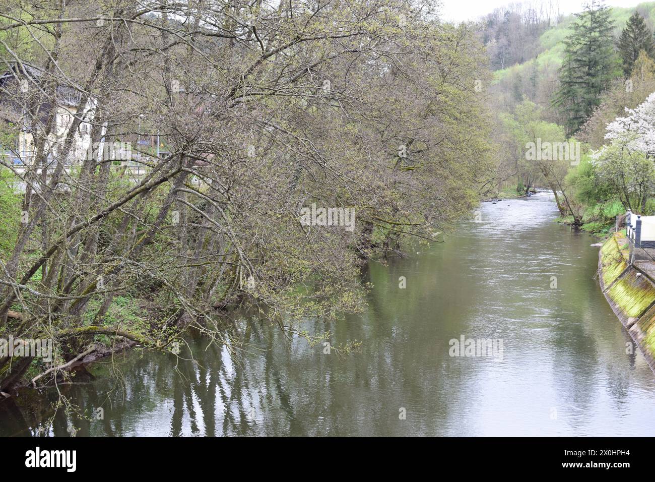 Small river in the spring in germany hi-res stock photography and ...