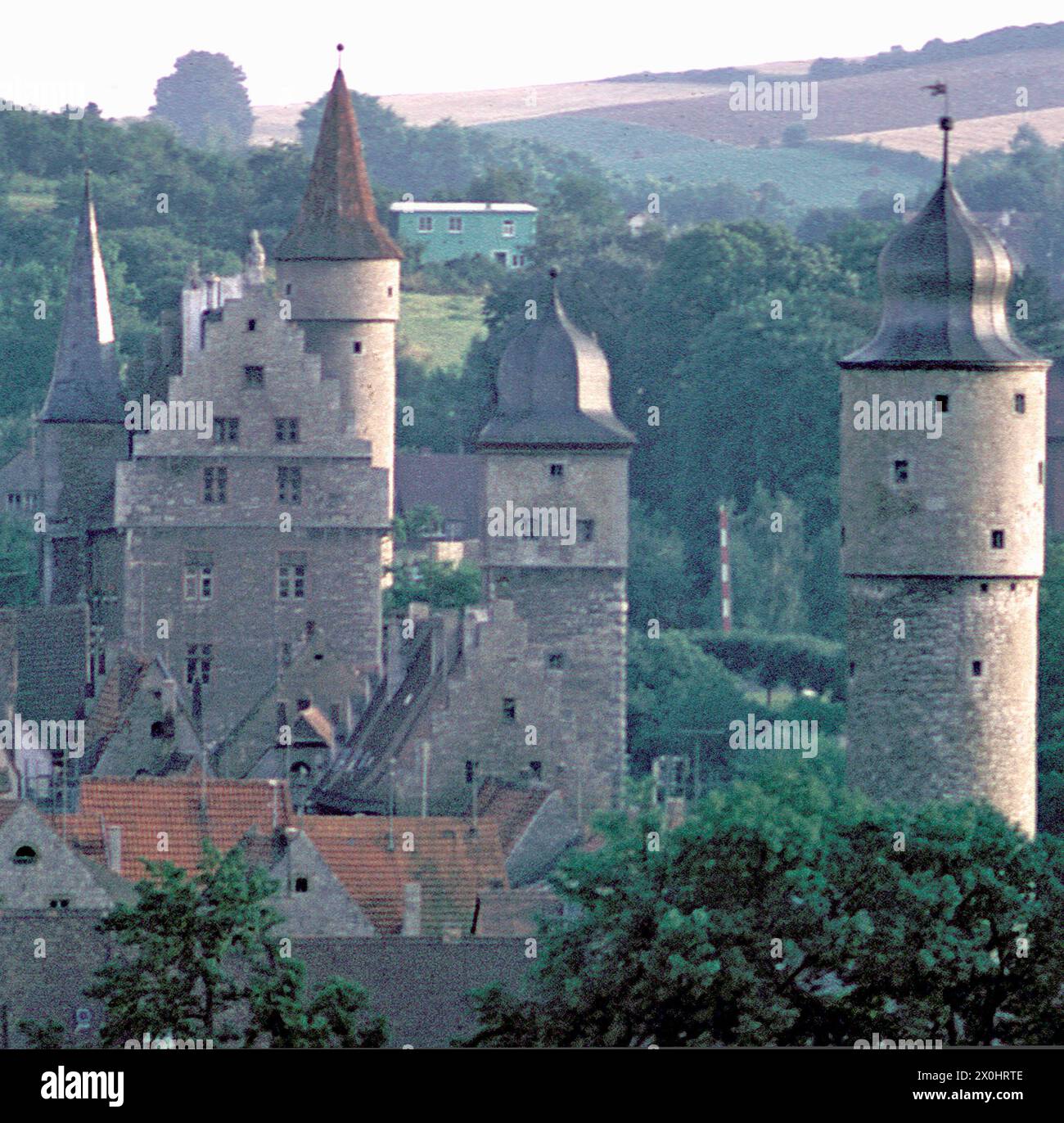 Palatium, Nikolaus Tower, Klingentor Tower, Dove Tower [automated ...