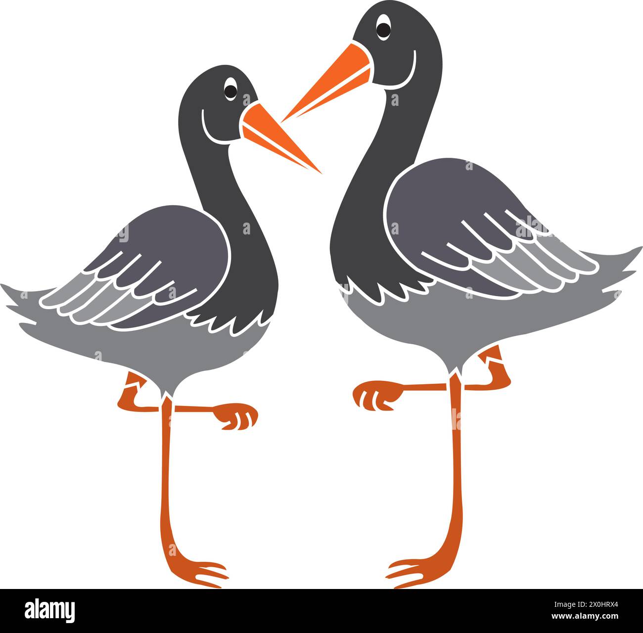 Long legged animals Stock Vector Images - Alamy