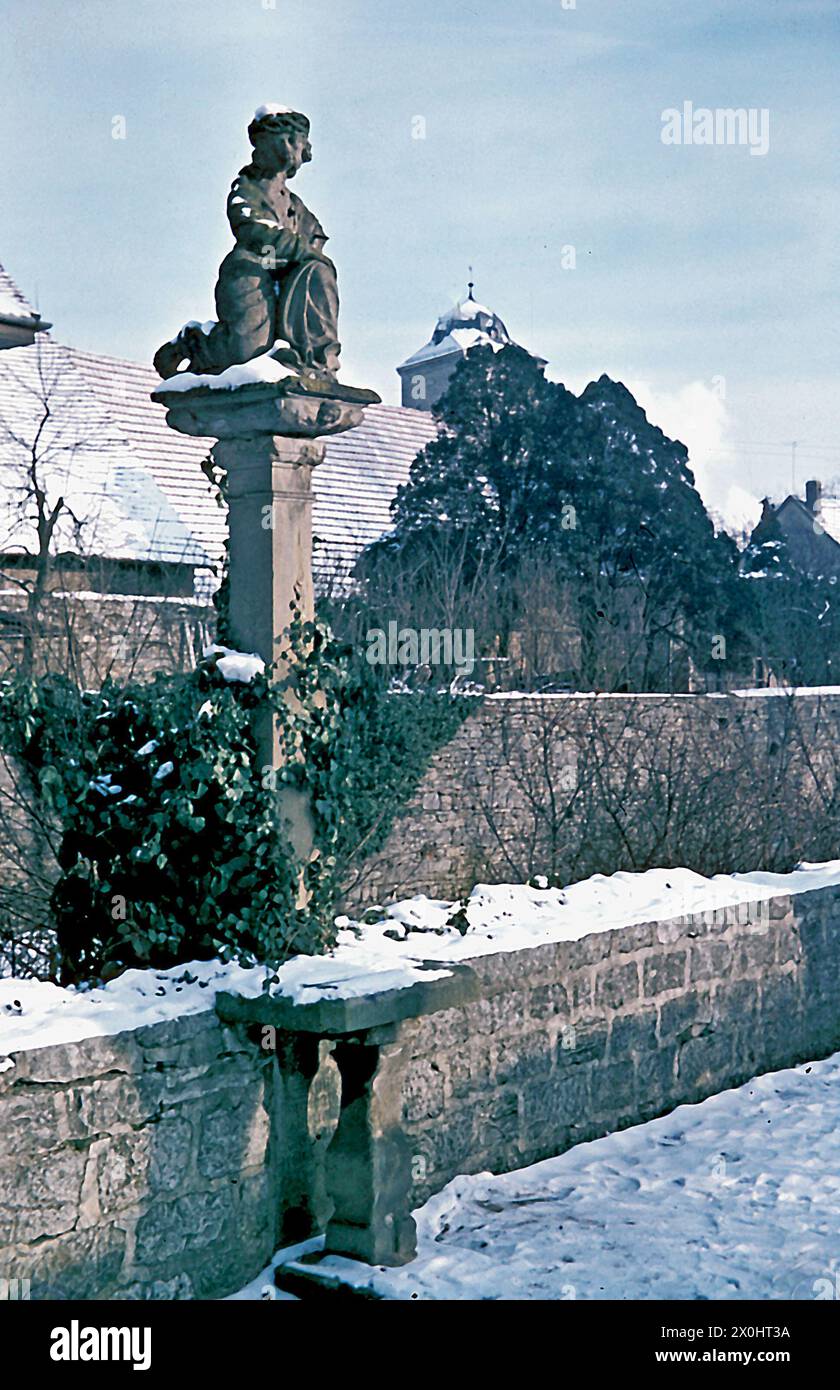 Former wayside shrine, facility on the railroad track [automated ...