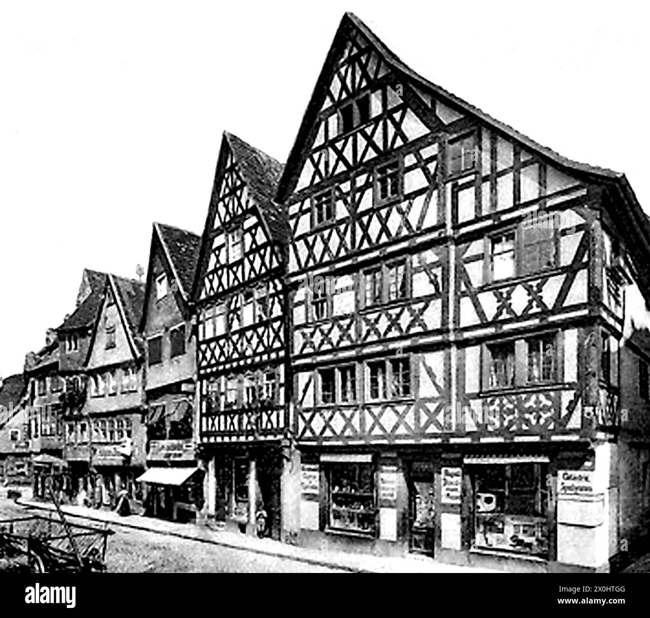 View main street [automated translation] Stock Photo - Alamy