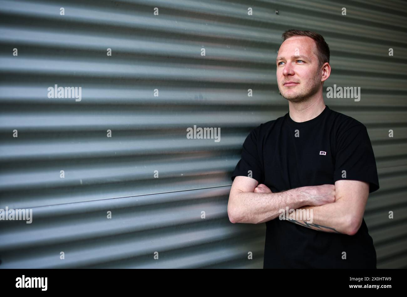 Leipzig, Germany. 12th Apr, 2024. André Herrmann, German author ...