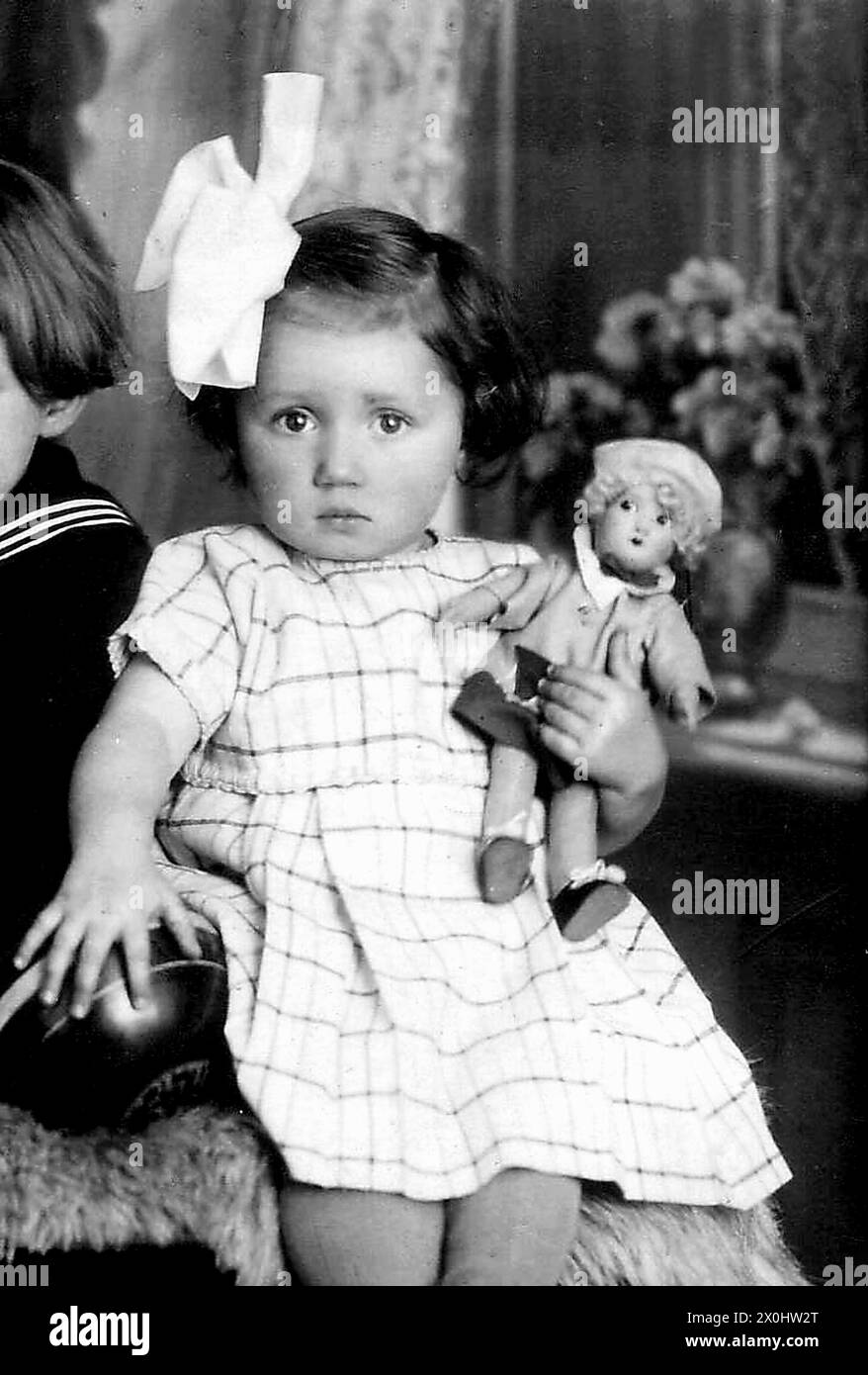 Mary with doll [automated translation] Stock Photo - Alamy