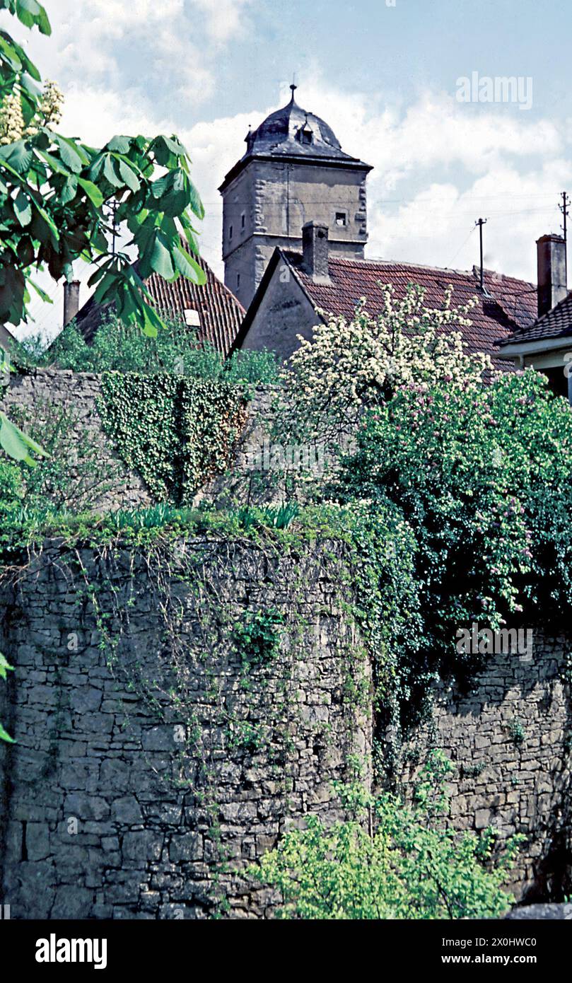 Upper gate, city wall [automated translation] Stock Photo - Alamy