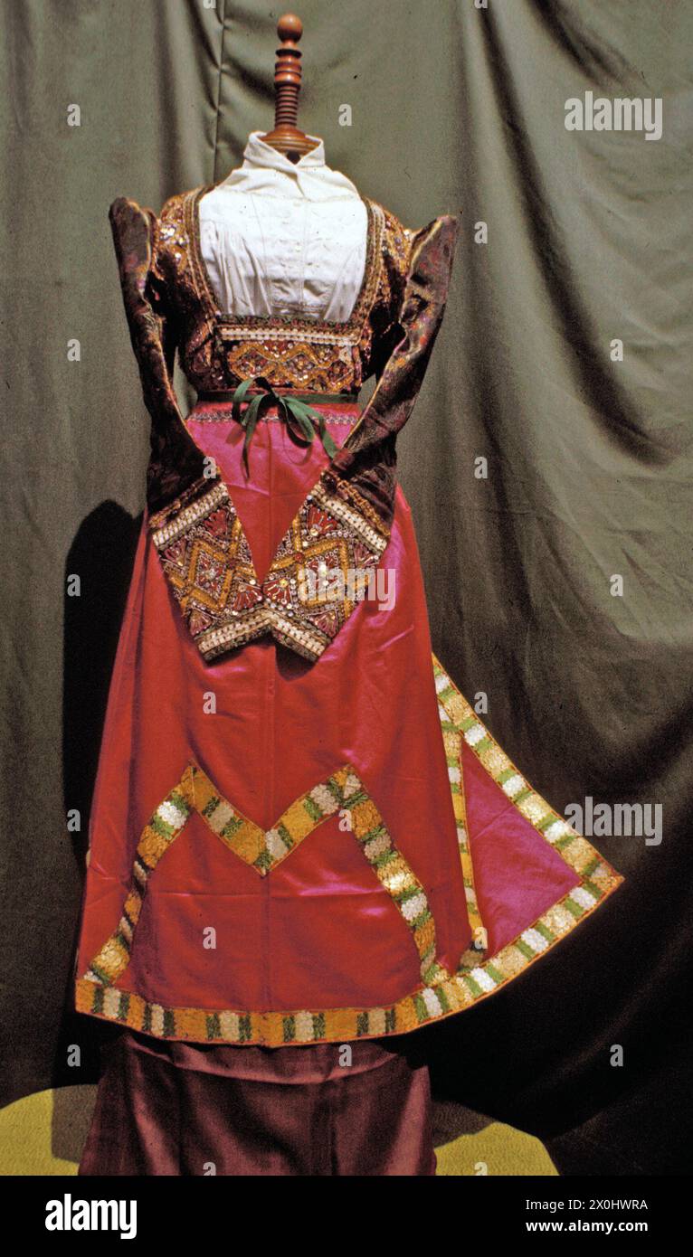 Traditional costume from the museum [automated translation] Stock Photo ...