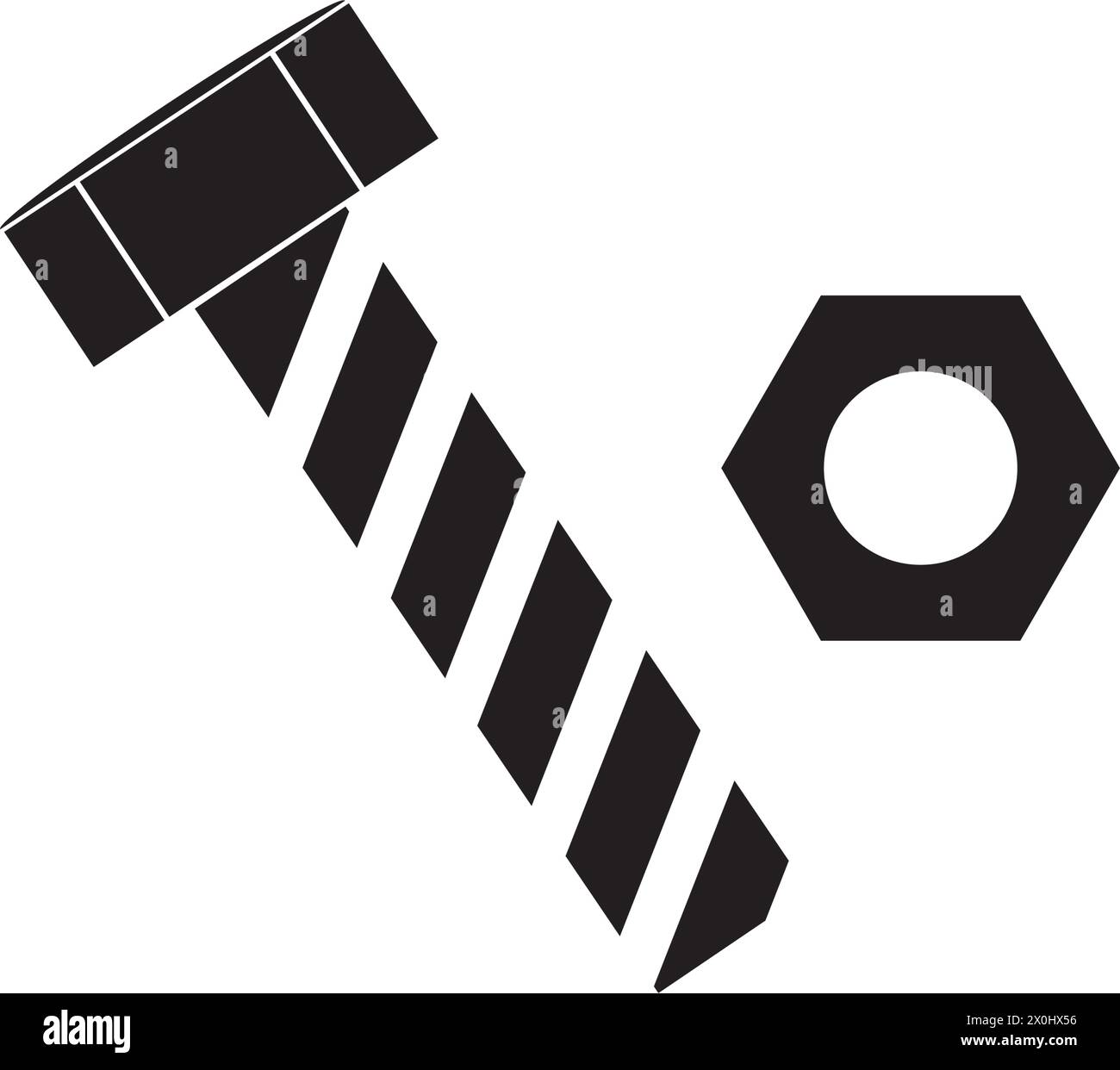 Fixing bolt Stock Vector Images - Alamy