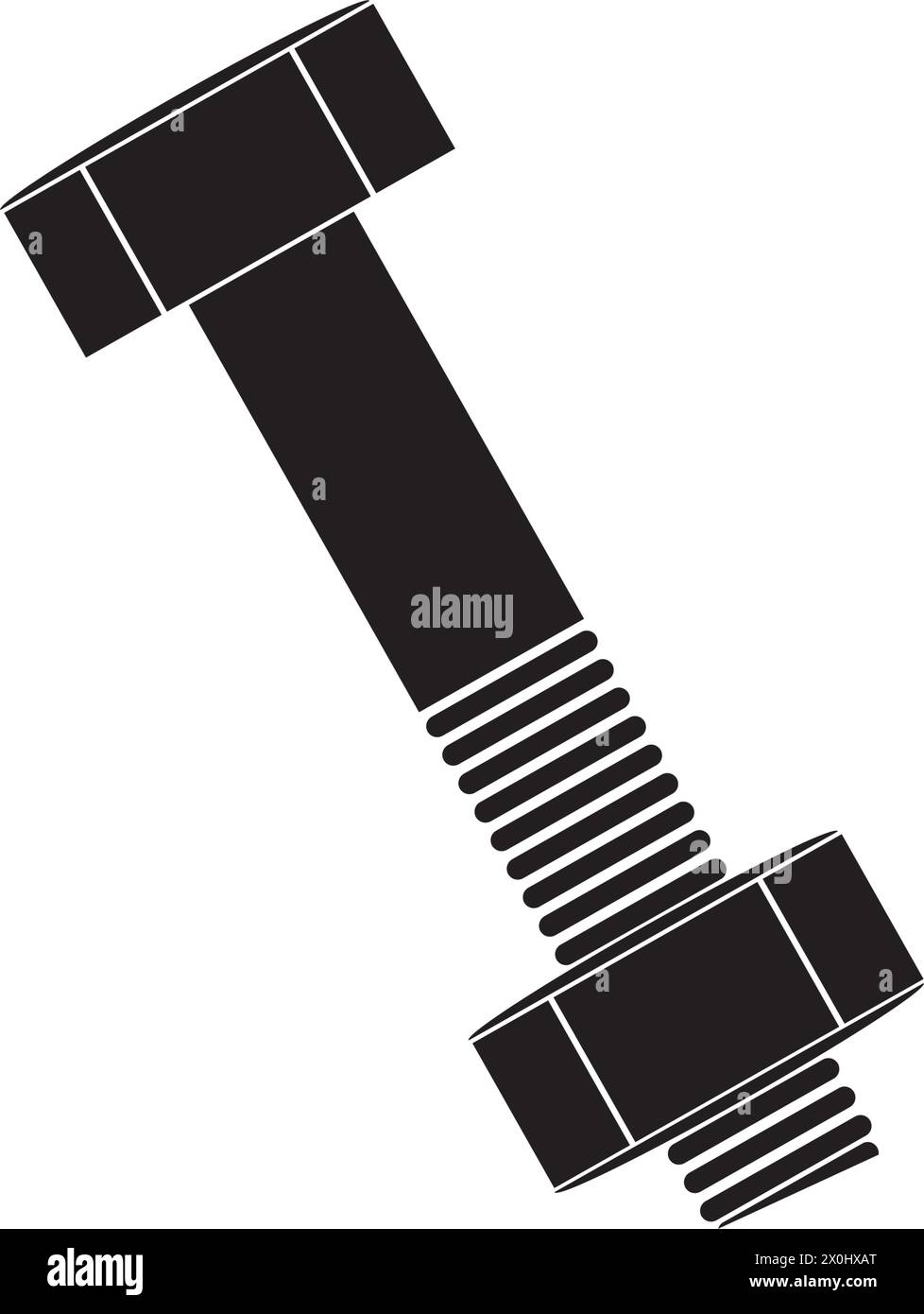 Fixing bolt Stock Vector Images - Alamy