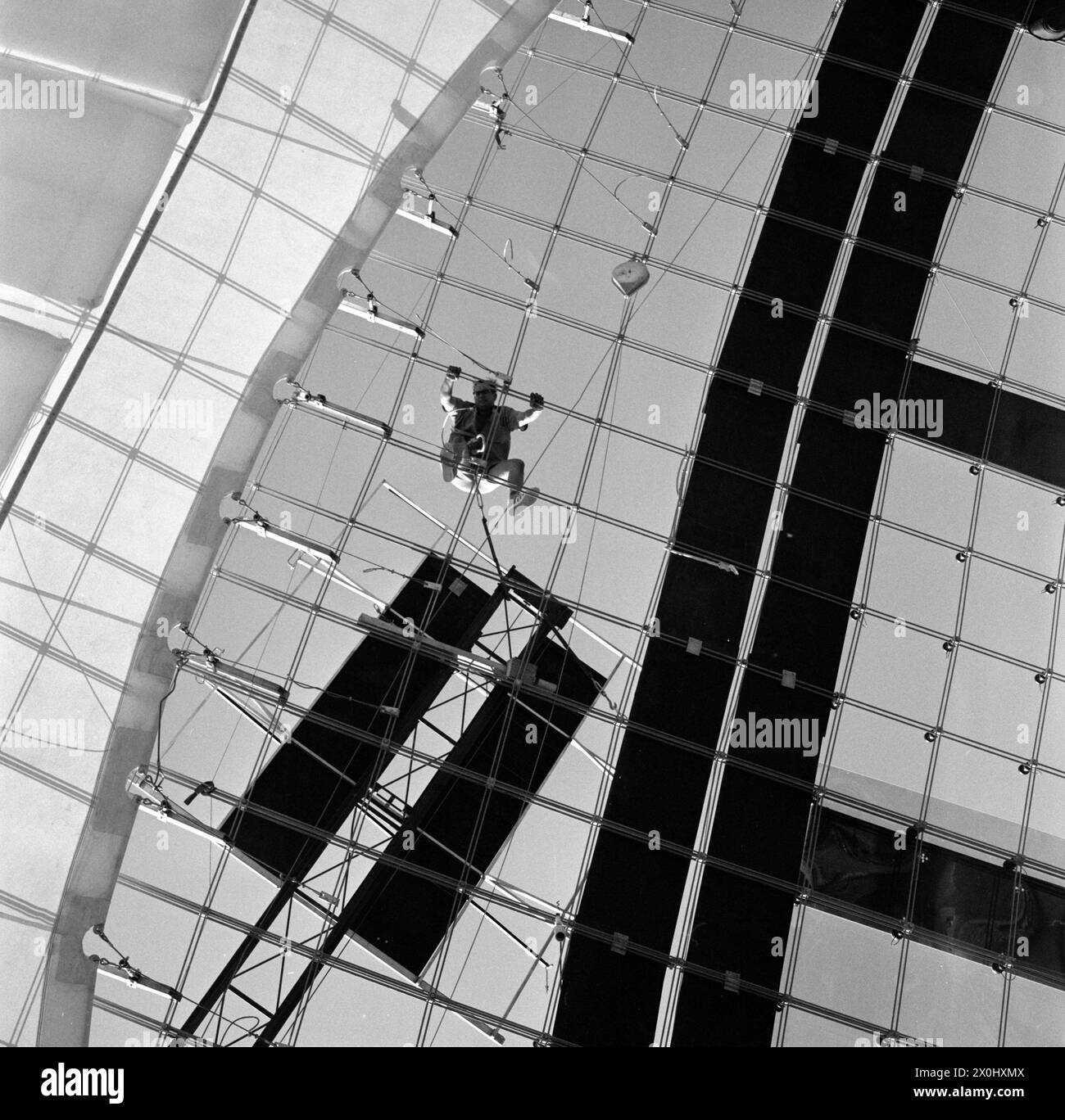 View of the tent roof of the Olympic Stadium in Munich Stock Photo - Alamy