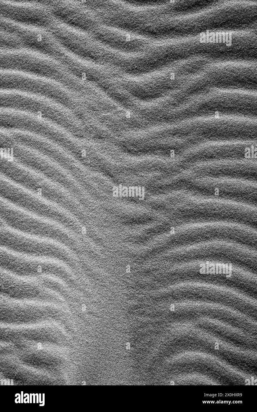 Sand formations during low tide on the Grande Côte before La Barre de ...
