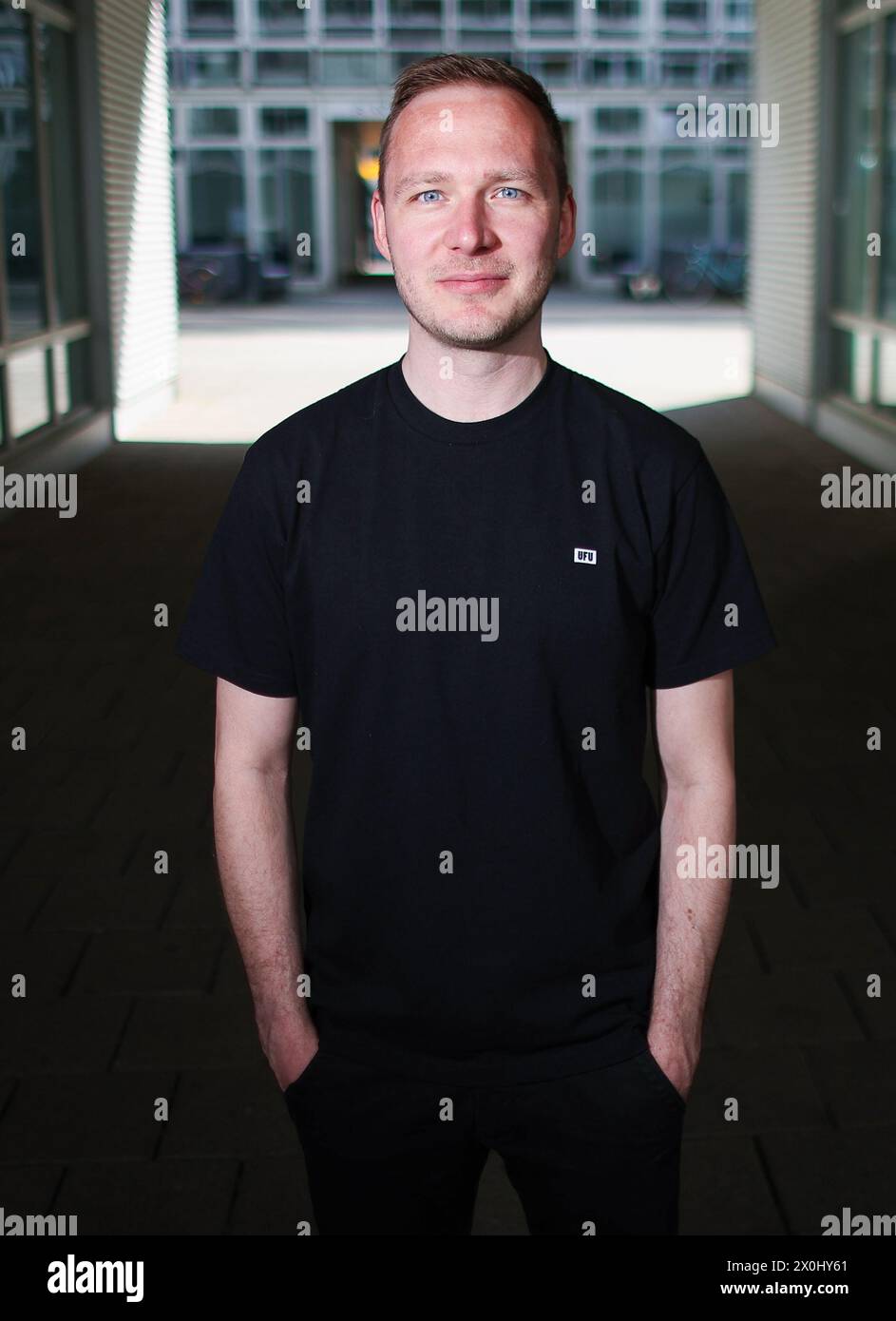 Leipzig, Germany. 12th Apr, 2024. André Herrmann, German author ...