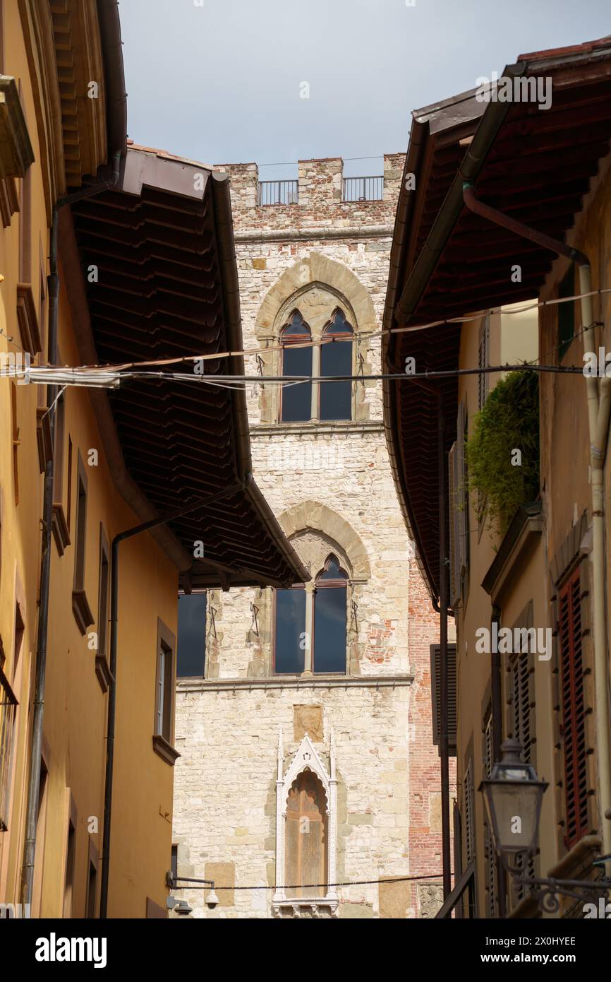 Buildings of Prato, historic city of Tuscany, Italy Stock Photo - Alamy