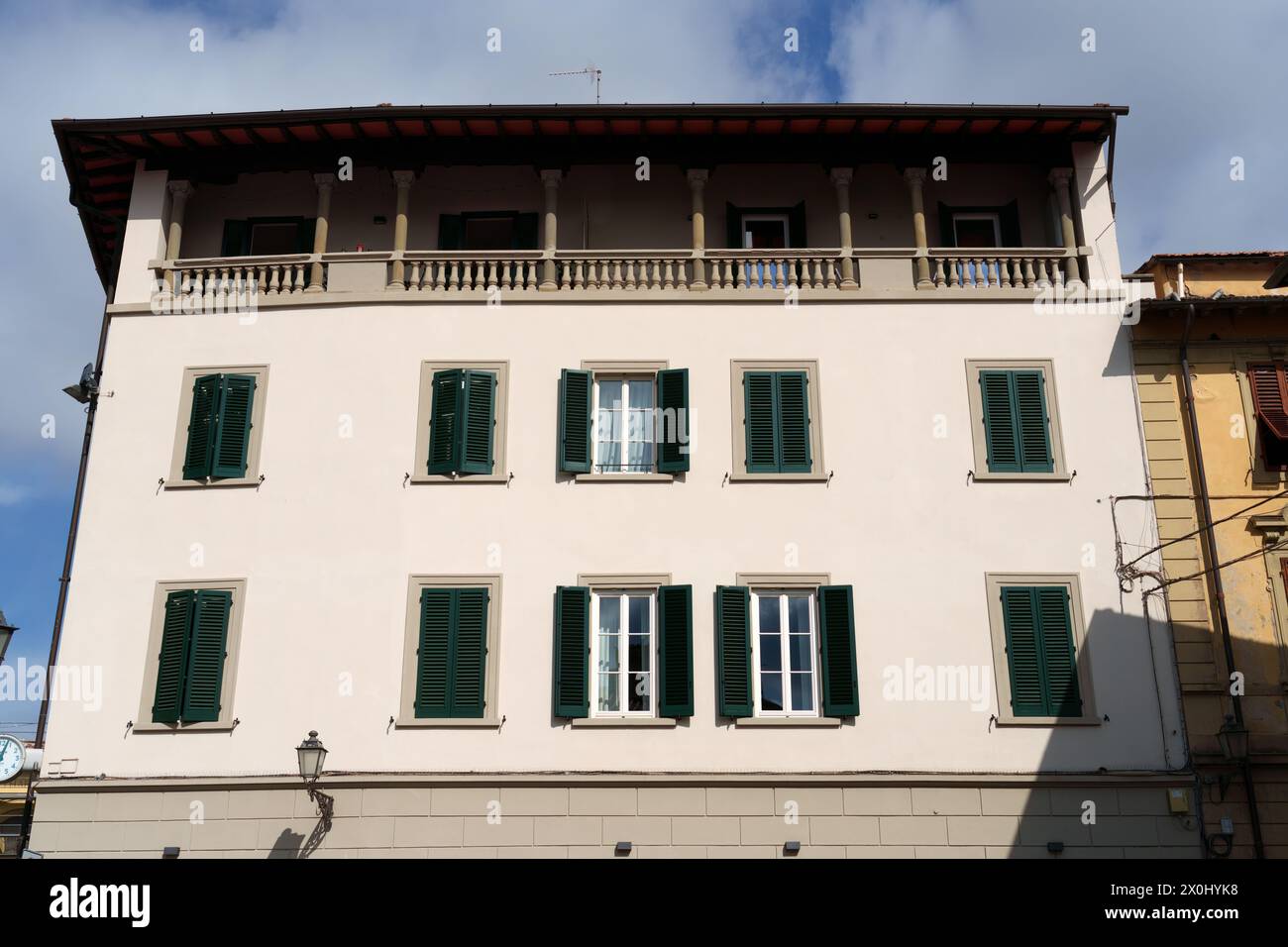 Buildings of Prato, historic city of Tuscany, Italy Stock Photo - Alamy