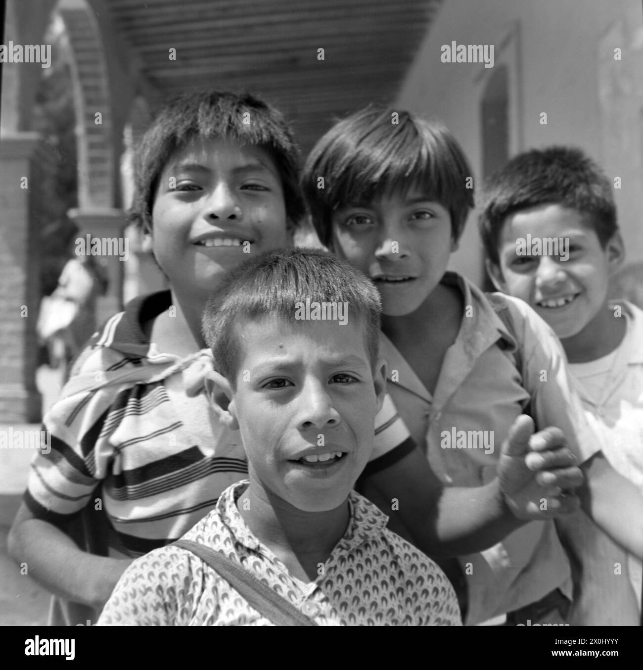 Boys poses Black and White Stock Photos & Images - Alamy