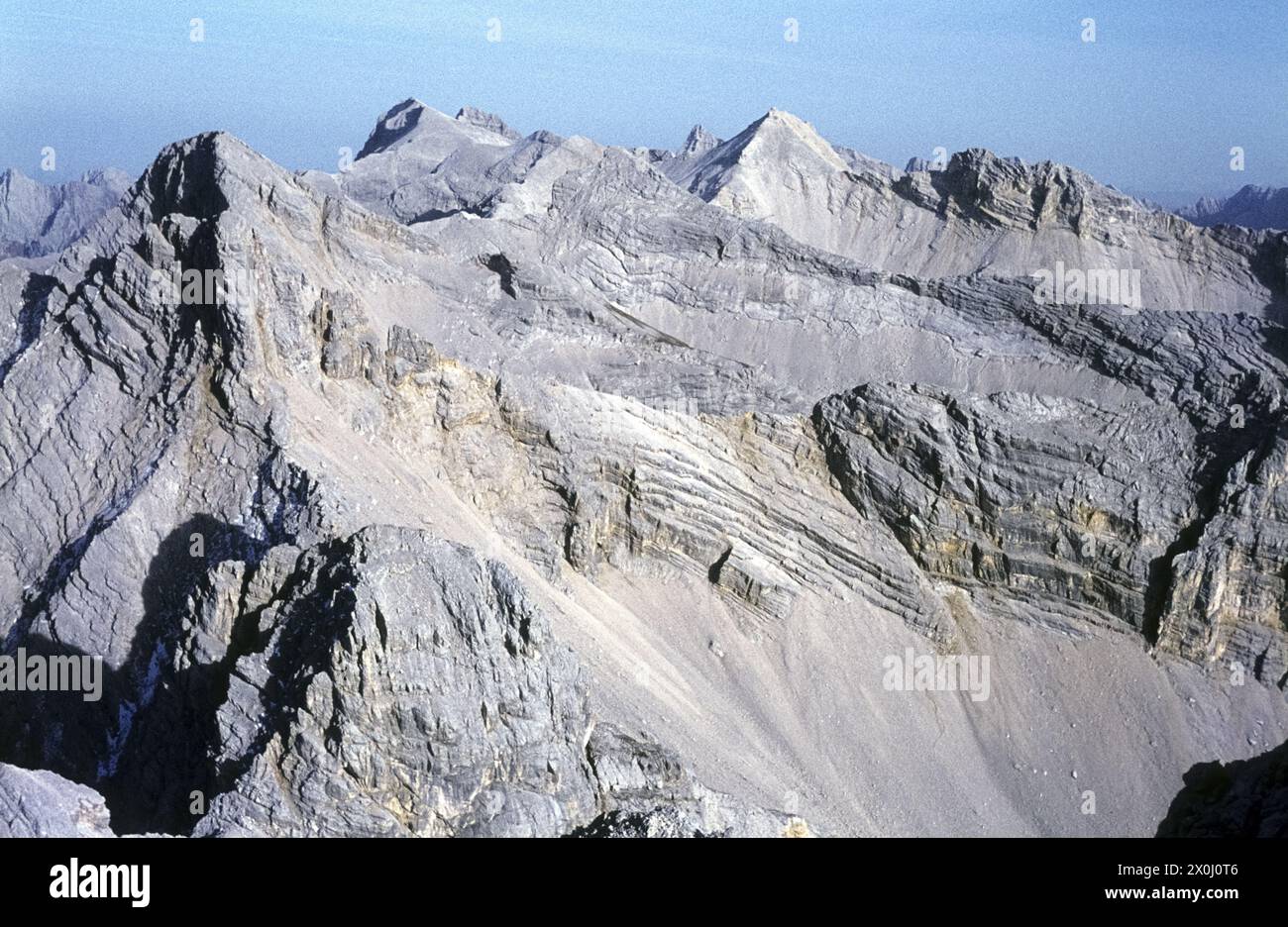 Panoramic view of the Birkkar, Ödkar, Seekar, Riedlkar and ...