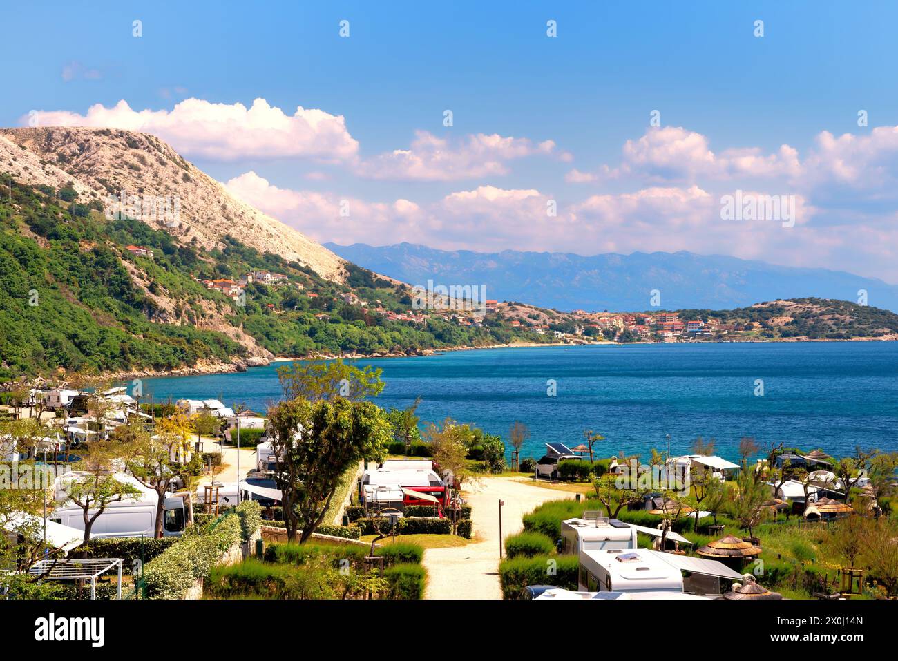 Stara Baska: A small holiday resort on the island of Krk with dream ...