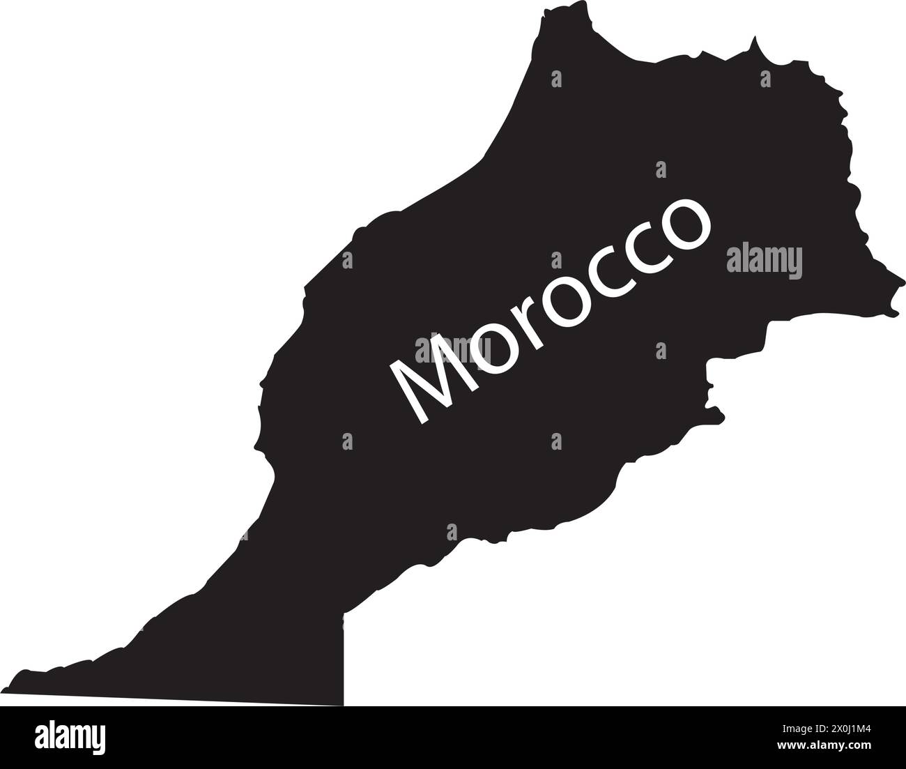 morocco map icon vector illustratiov symbol design Stock Vector Image ...