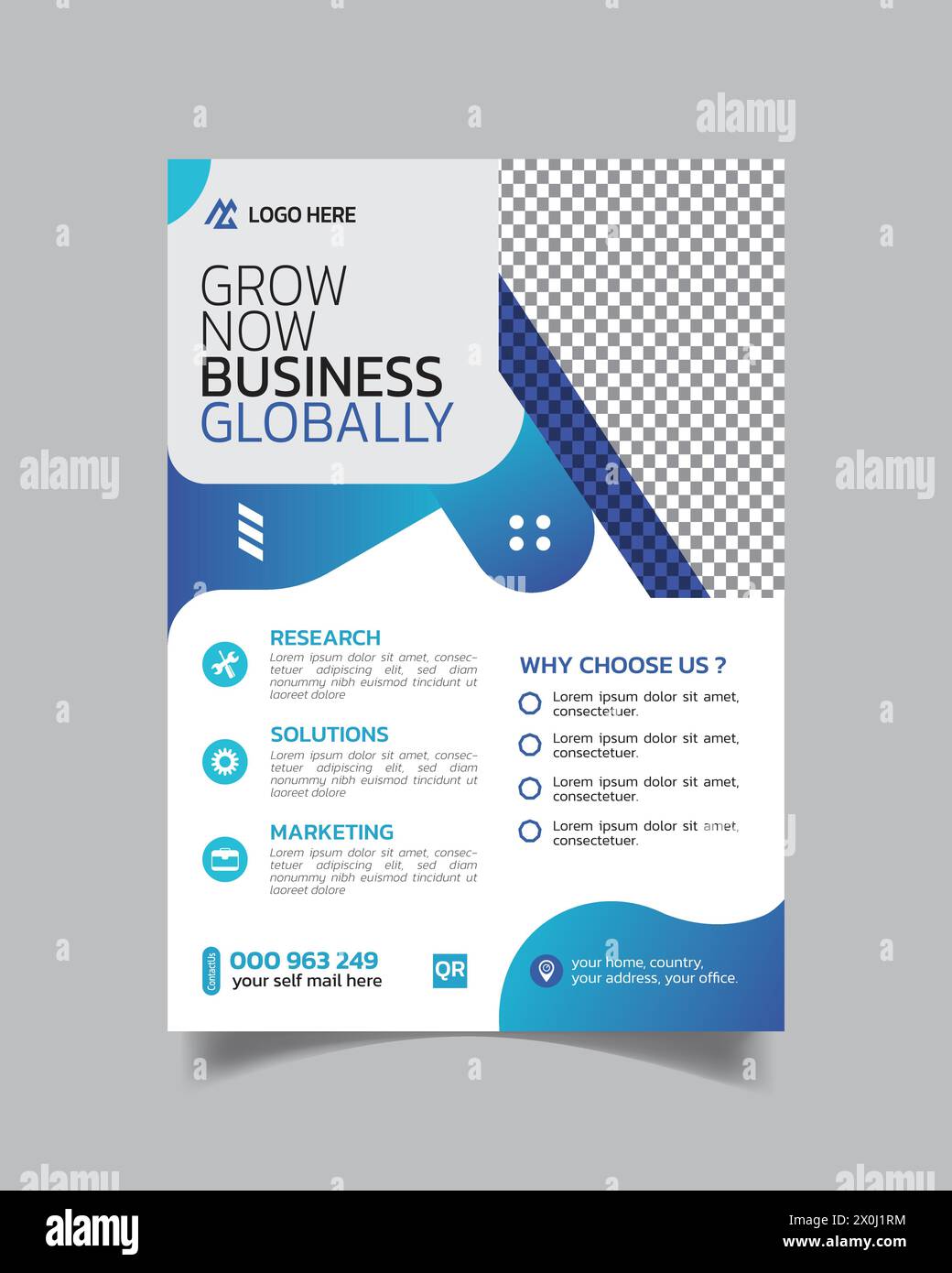 Product launch flyer templates hi-res stock photography and images - Alamy