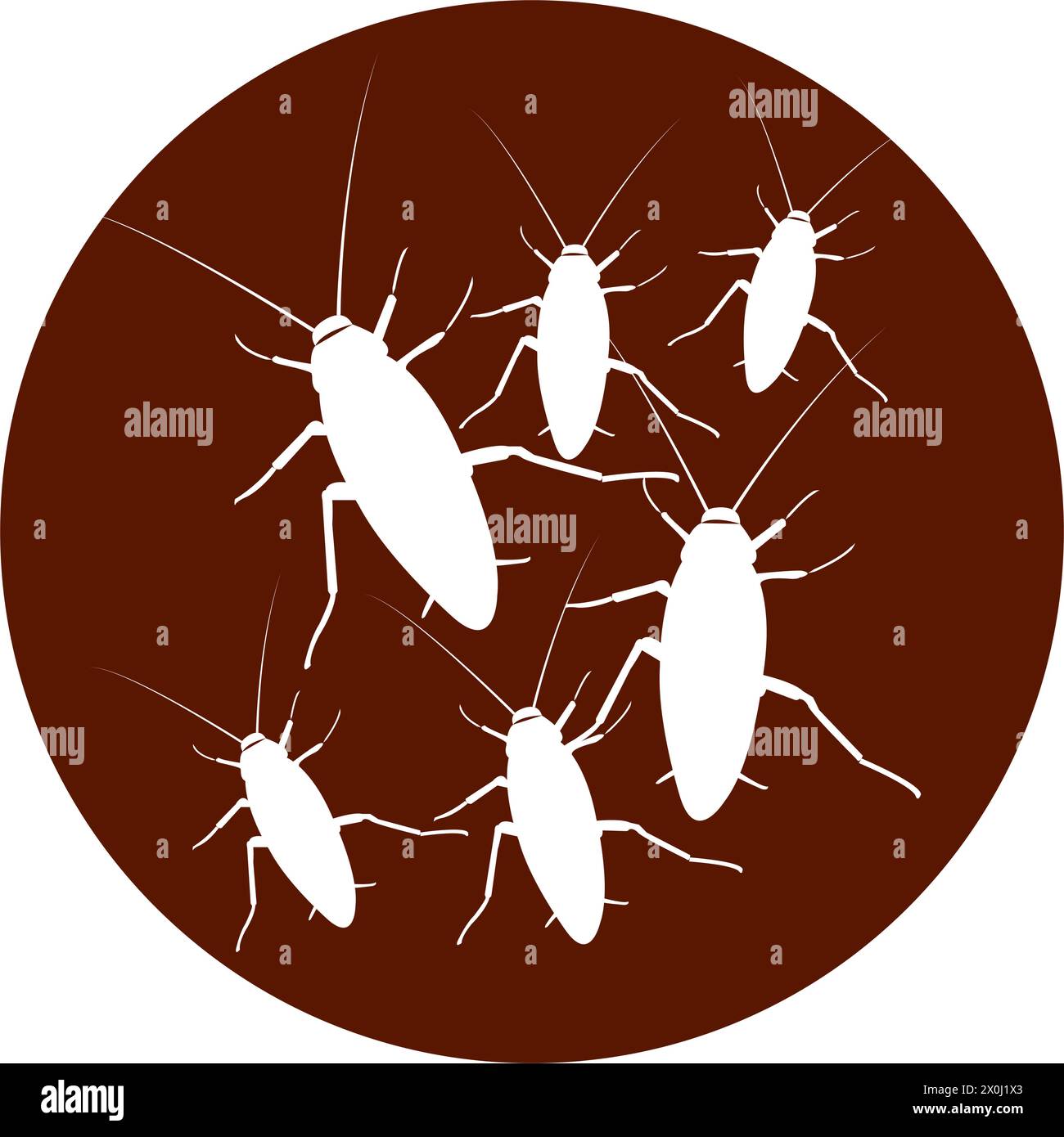cockroach icon vector illustration symbol design Stock Vector Image ...