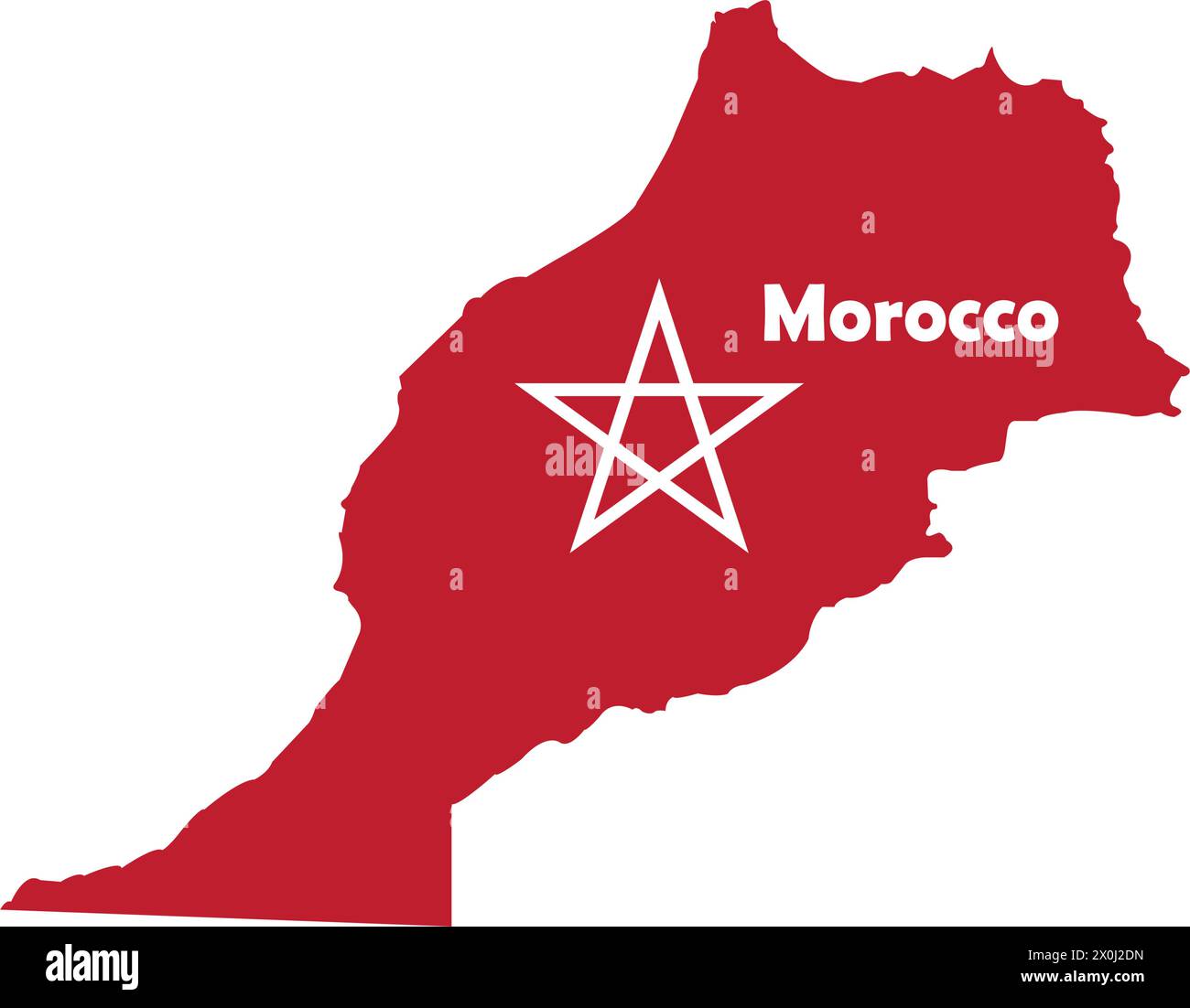 morocco map icon vector illustratiov symbol design Stock Vector Image ...