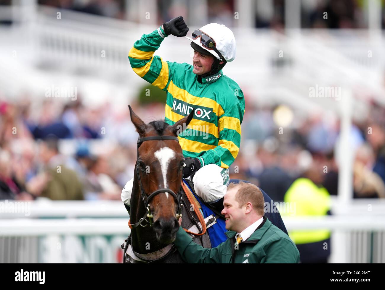 Nico de boinville on board jonbon after winning the my pension expert ...