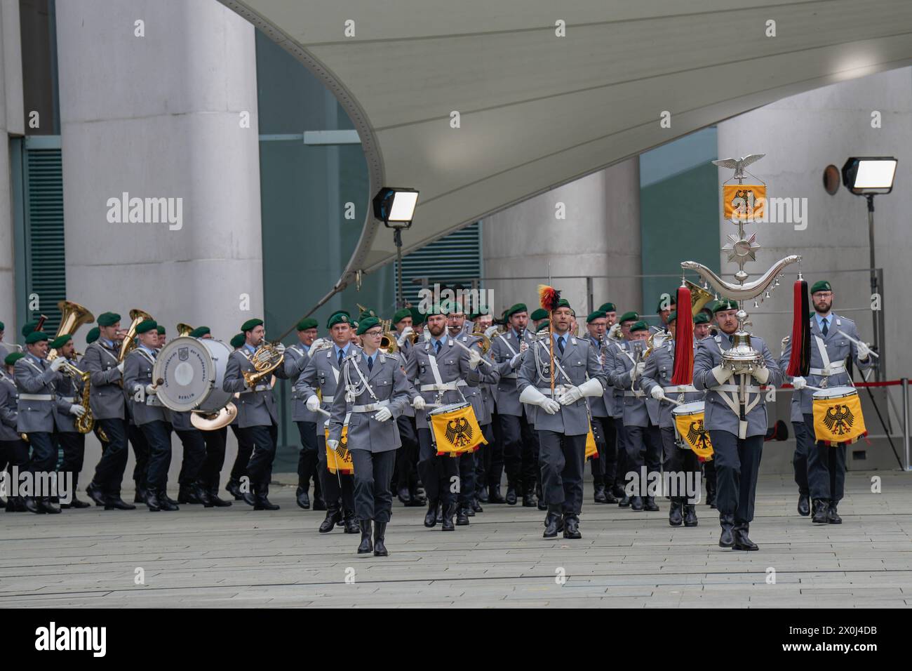 Musikkorps der bundeswehr hi-res stock photography and images - Alamy