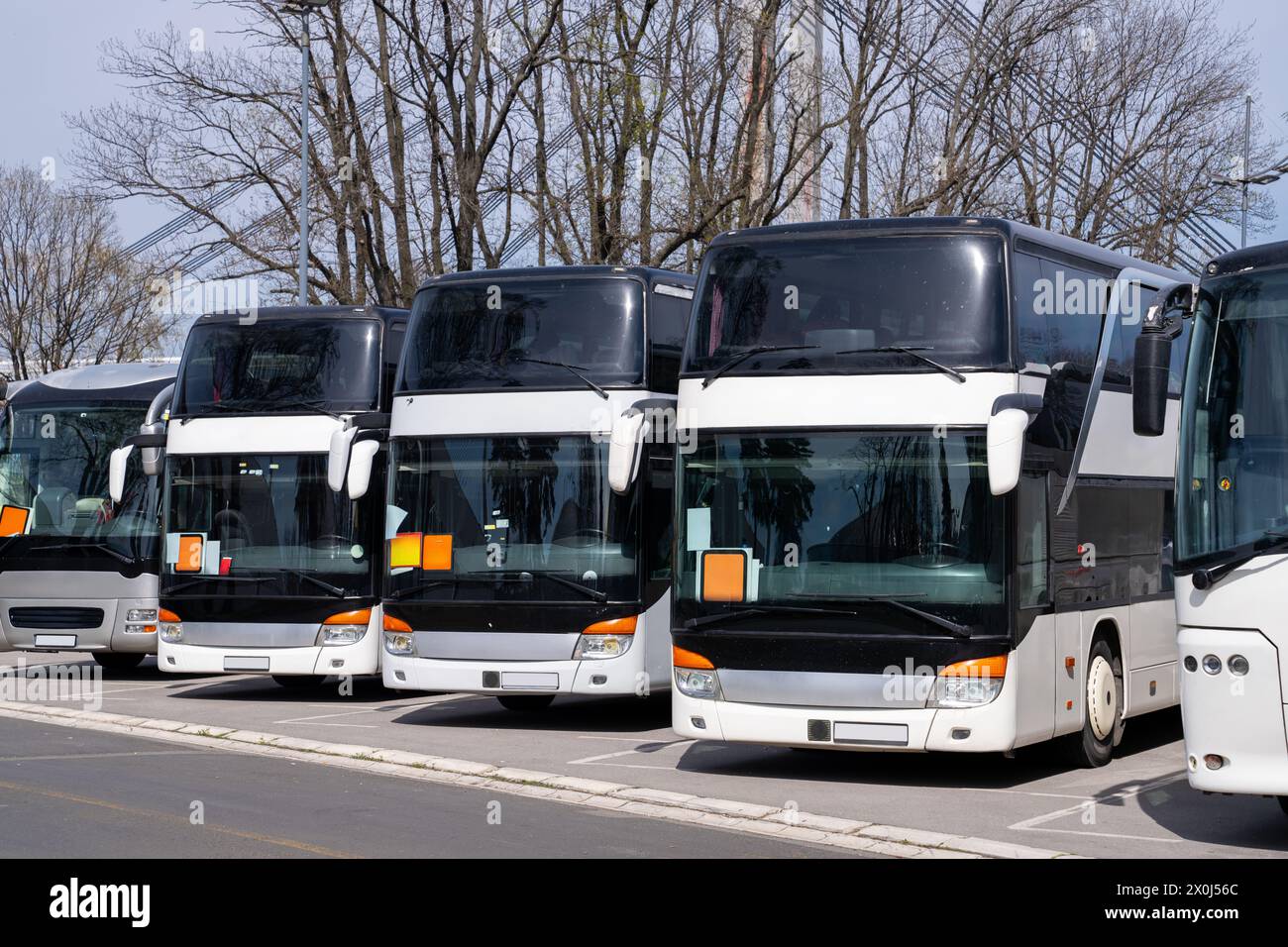 Tour bus coach station hi-res stock photography and images - Alamy