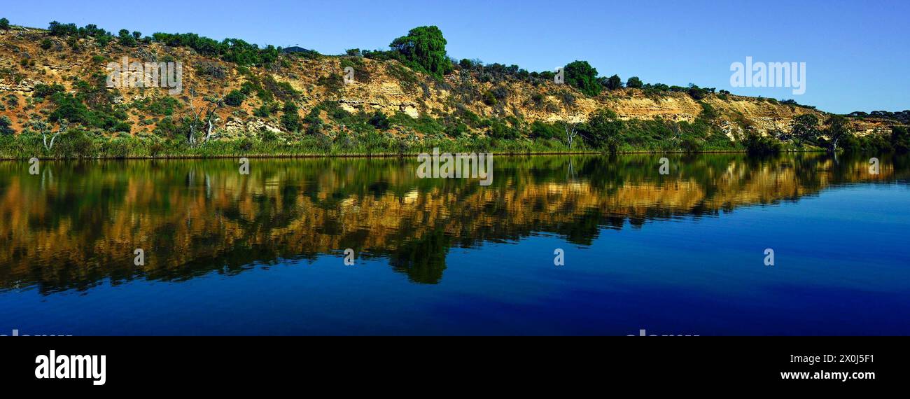 A general view of the river scape. Australia’s longest river is 2.520 ...