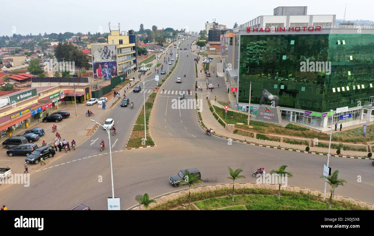 (240412) -- KIGALI, April 12, 2024 (Xinhua) -- This photo taken on Feb ...