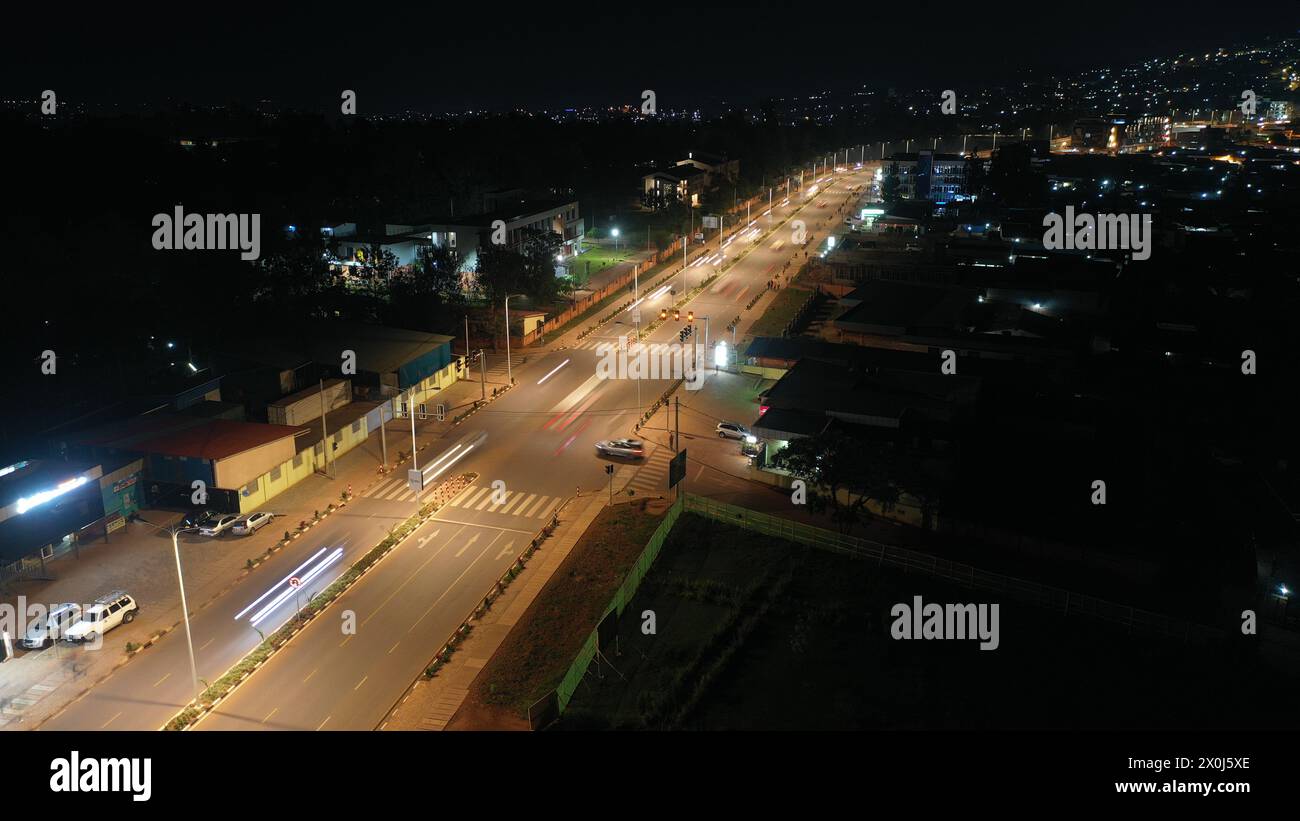(240412) -- KIGALI, April 12, 2024 (Xinhua) -- This photo taken on Feb ...