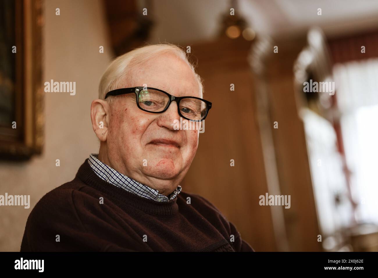 PRODUCTION - 12 April 2024, North Rhine-Westphalia, Selfkant: Heinrich ...