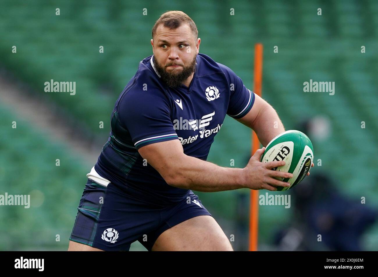 File photo dated 15-03-2024 of Scotland's Pierre Schoeman, who will ...