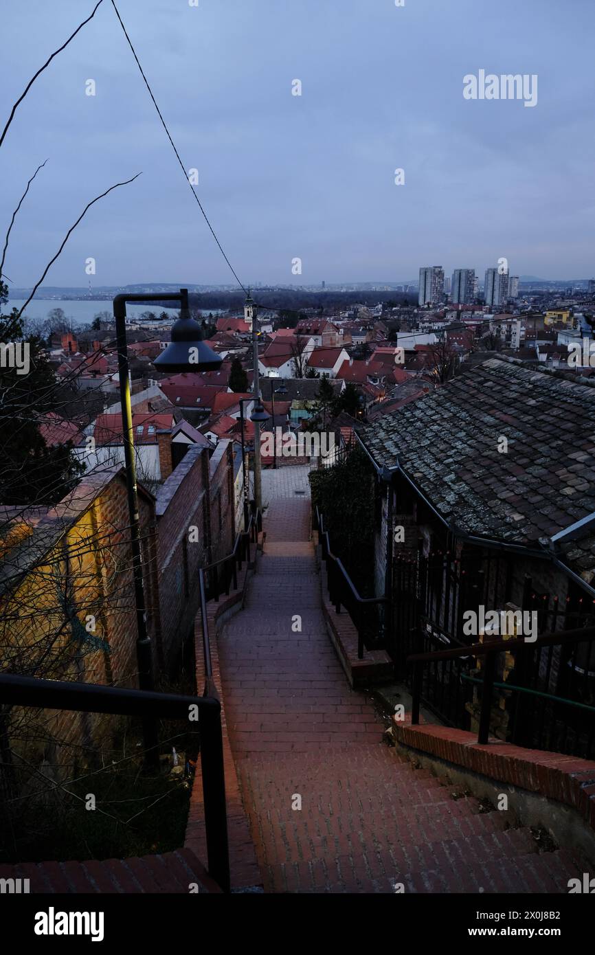 The old town of the Austro-Hungarian Empire Zemun. Travel to Belgrade ...
