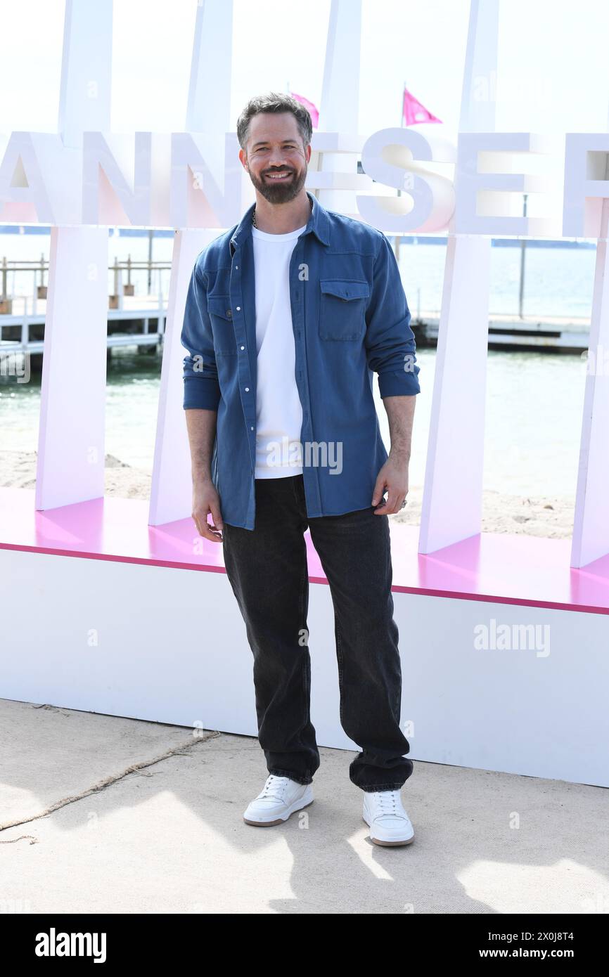 CANNES, FRANCE - APRIL 06: Emmanuel Moire attends the "Demain Nous ...