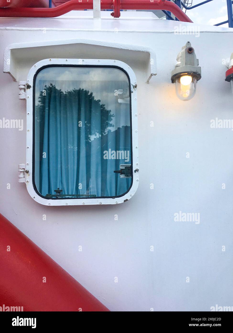 Ship, Detail, Port, Hamburg, Northern Germany, Germany Stock Photo - Alamy