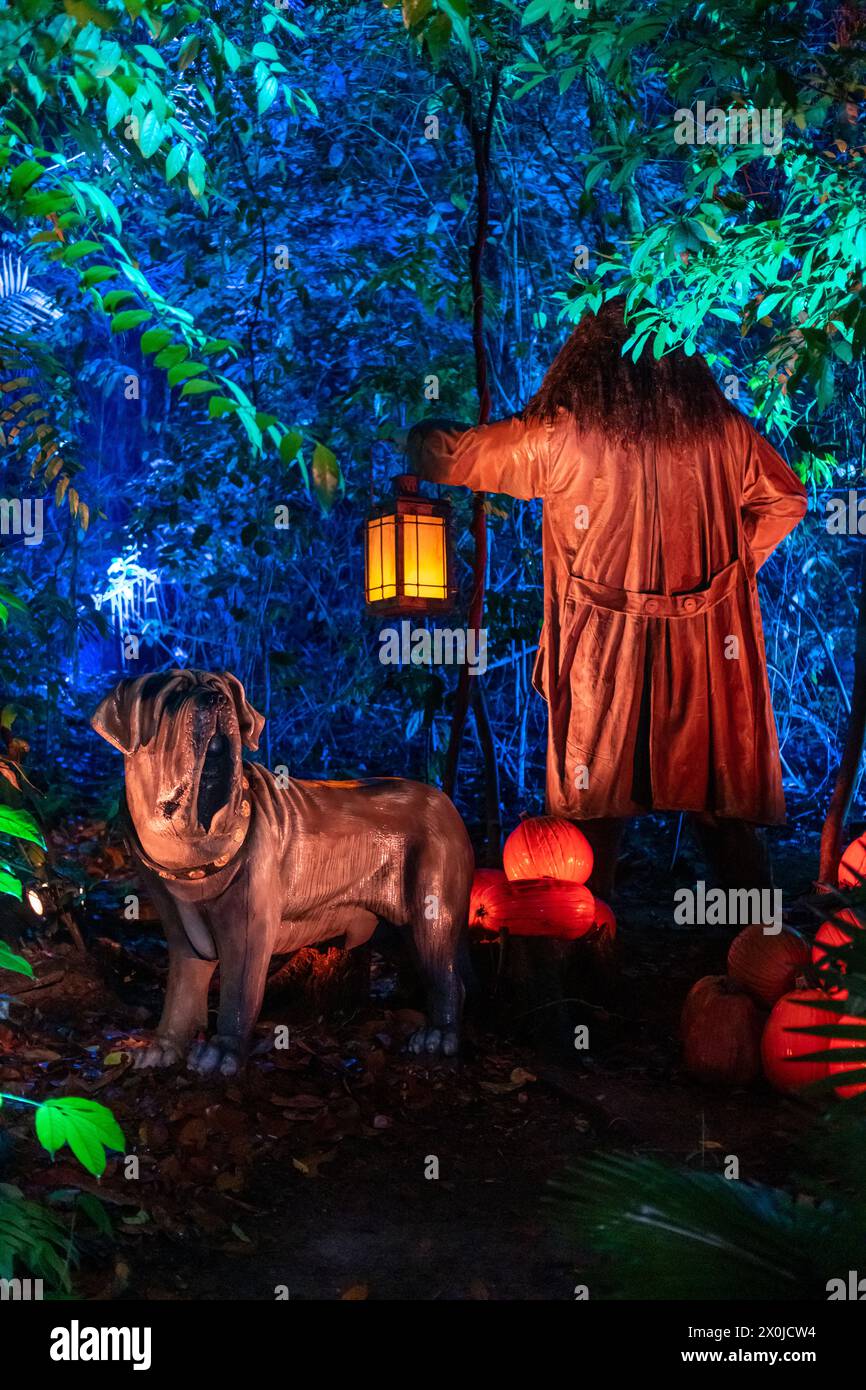 Singapore - 7 March 2024: Hagrid and Fang at Harry Potter Forbidden ...