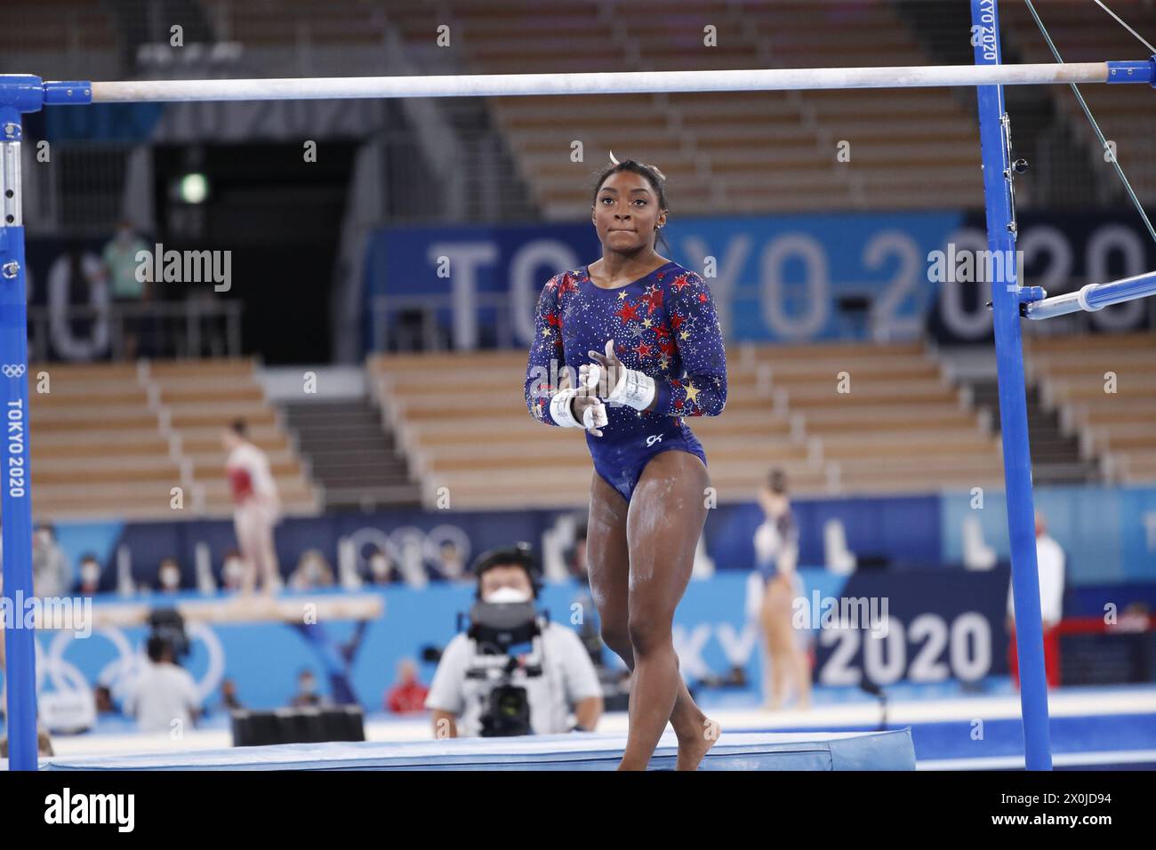 Tokyo-Japan, July 30, 2021, Olympic gymnast Simone Biles (United States ...