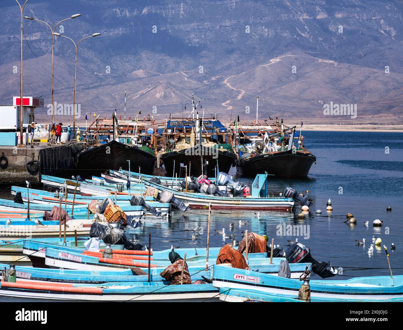 Oman, Mirbat, city stroll in Mirabat at the foot of the Dhofar ...