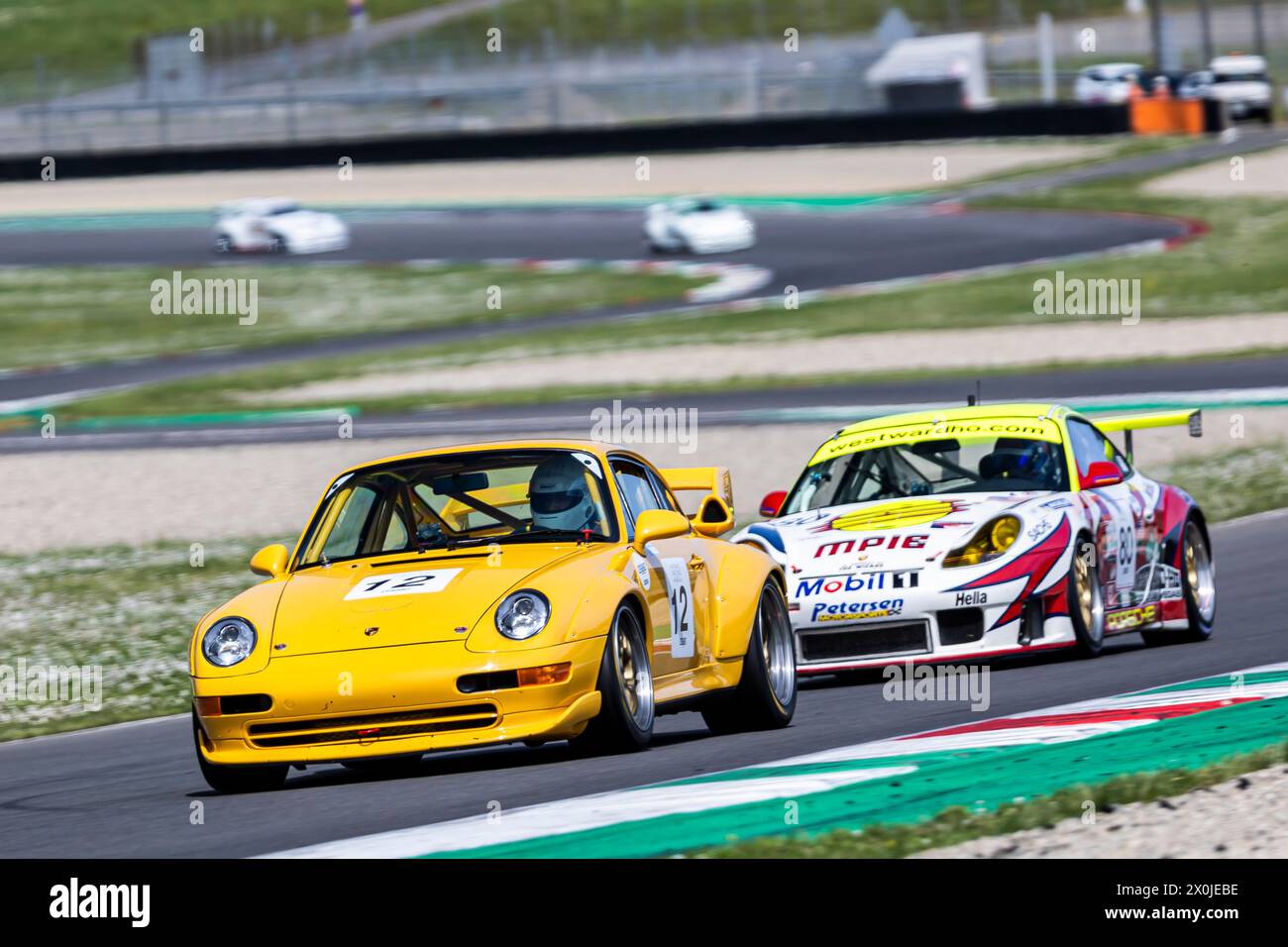 SCARPERIA E SAN PIERO, ITALY, 5 April 2024, ENDURANCE RACING LEGENDS ...
