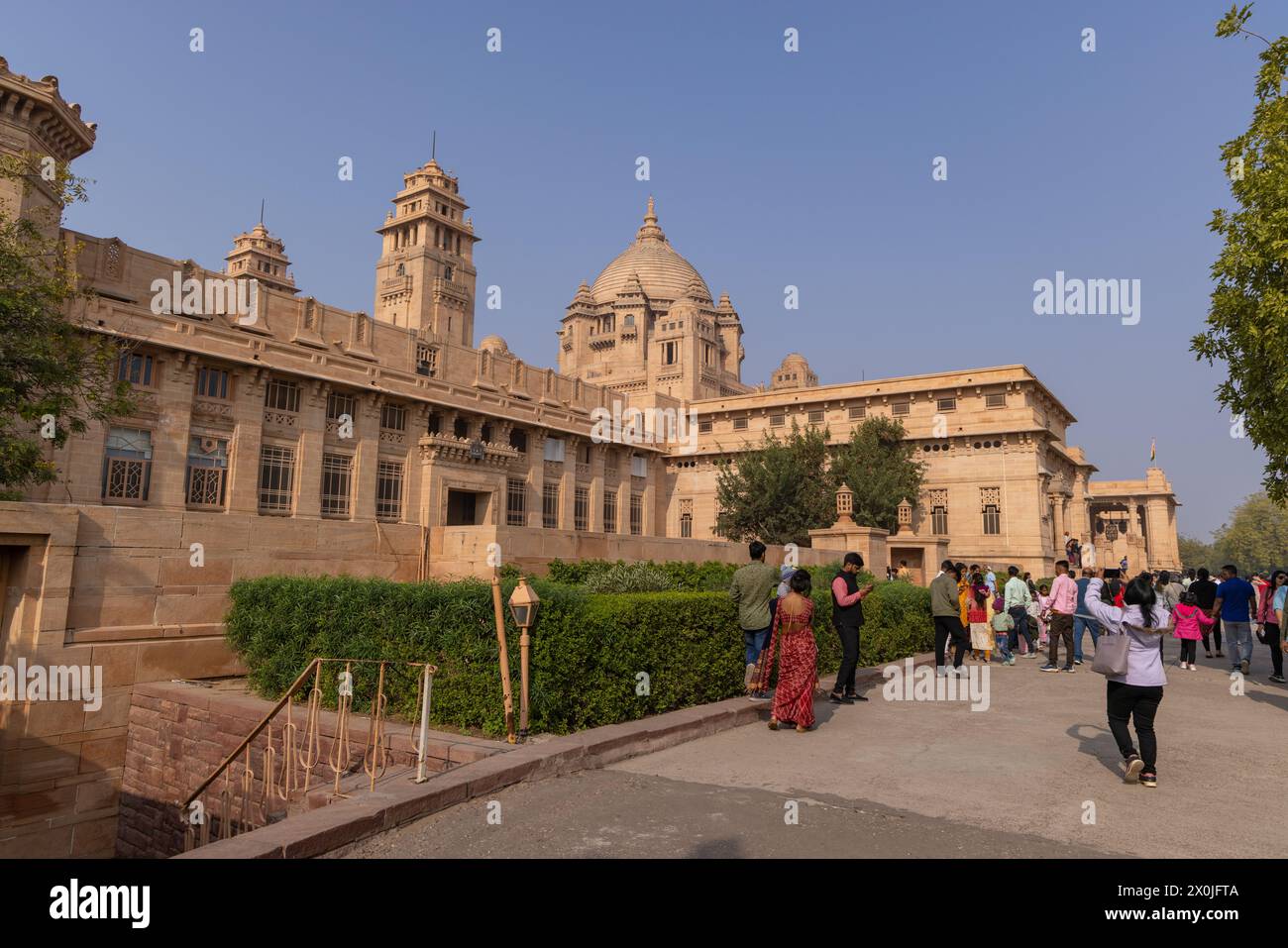 Jodhpur Umaid Bhawan Palace - Rajasthan, India Stock Photo - Alamy
