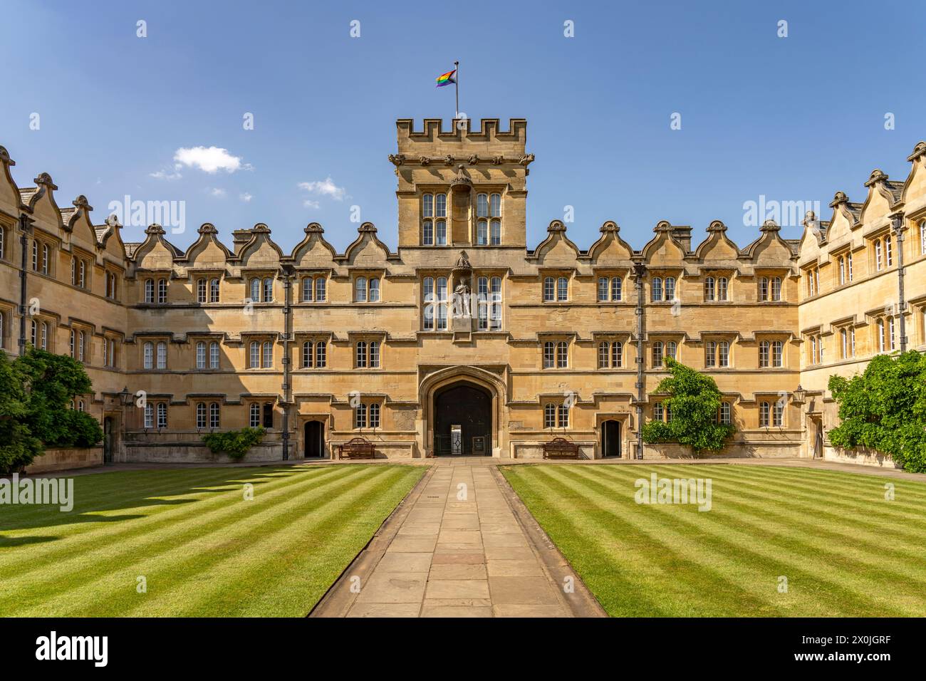 Radcliffe Quad, University College, University of Oxford, Oxford ...